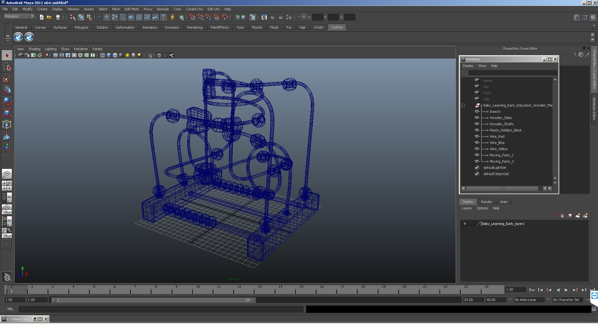 Baby Learning Early Education 3D Model - TurboSquid 1375402