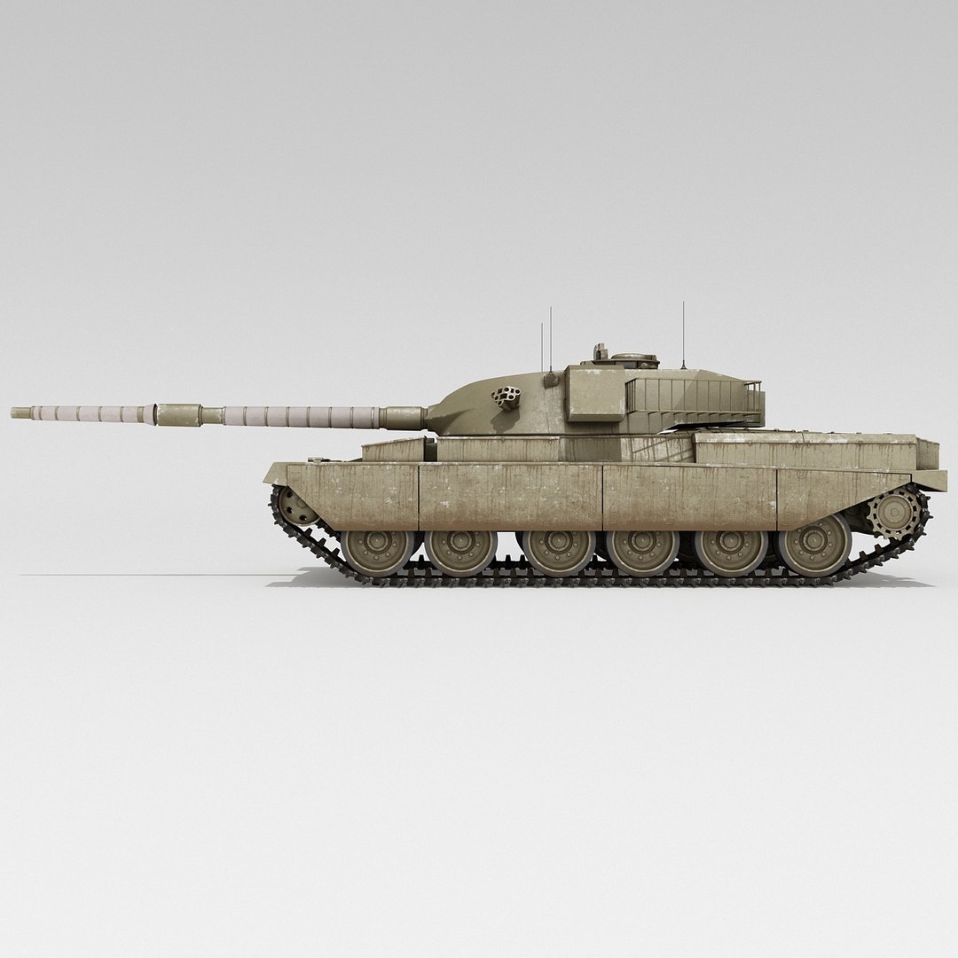 3d Uk Chieftain Battle Tank