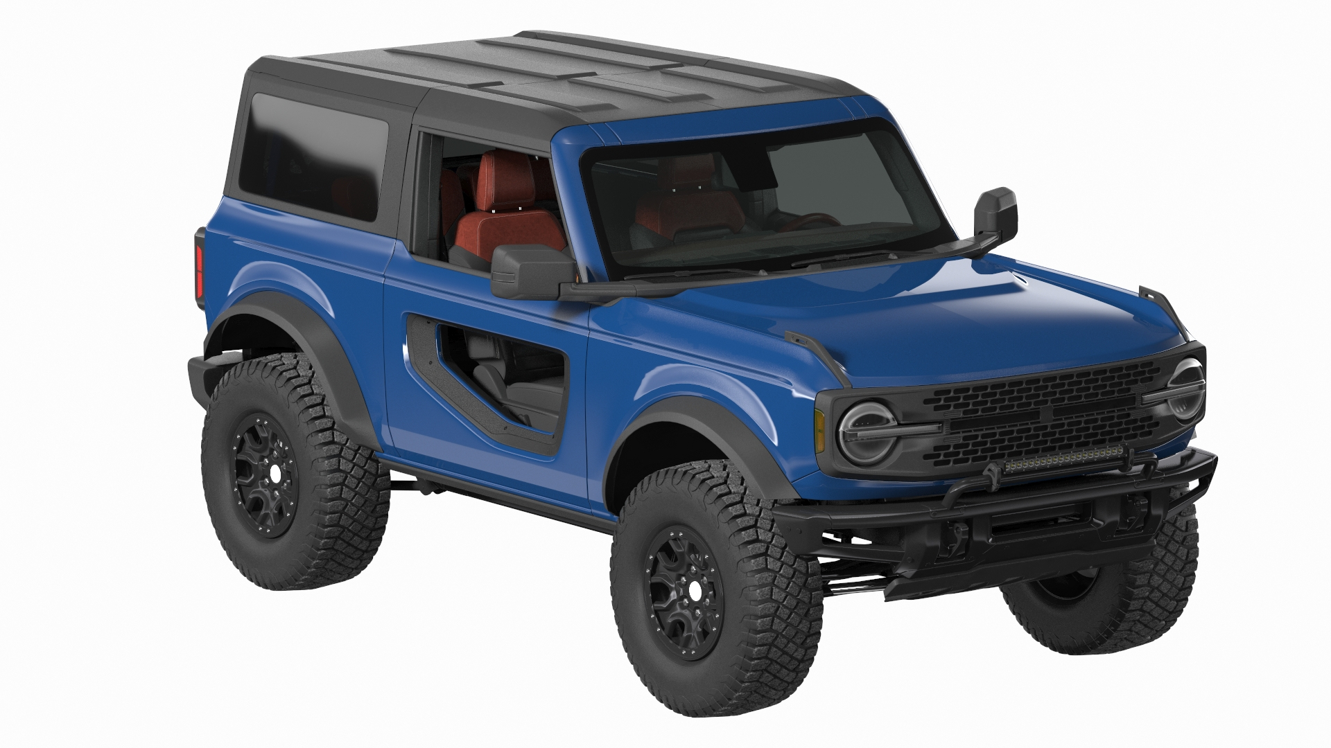 Two Door 4X4 SUV 3D - TurboSquid 1767490