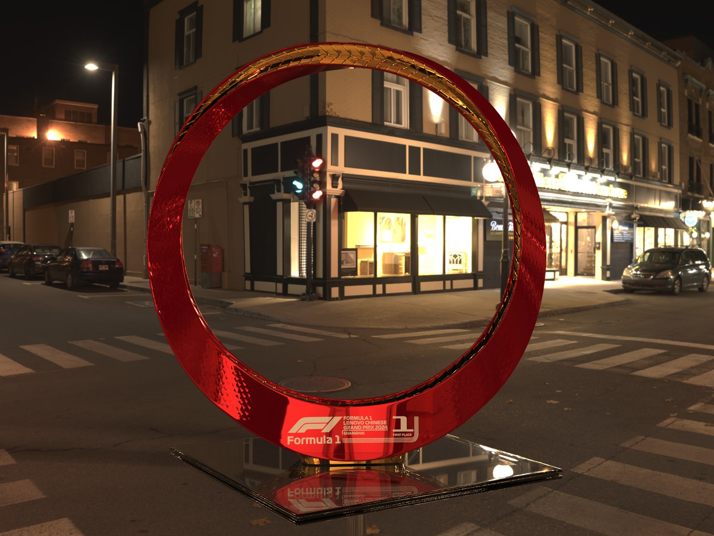 Chinese Grand Prix Trophy Award 3D Model - TurboSquid 2515028