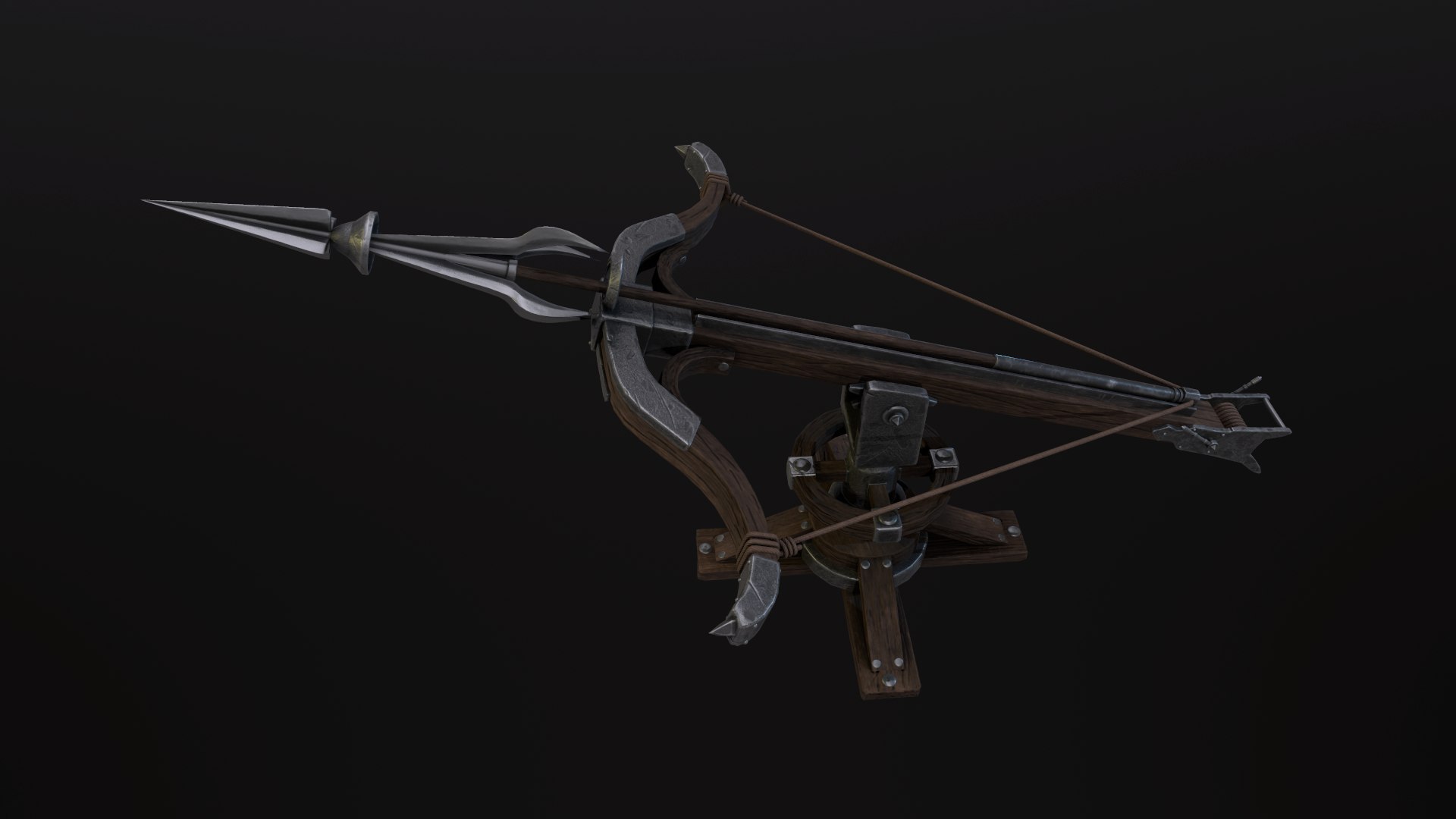 3D Ballista Model - TurboSquid 1640135