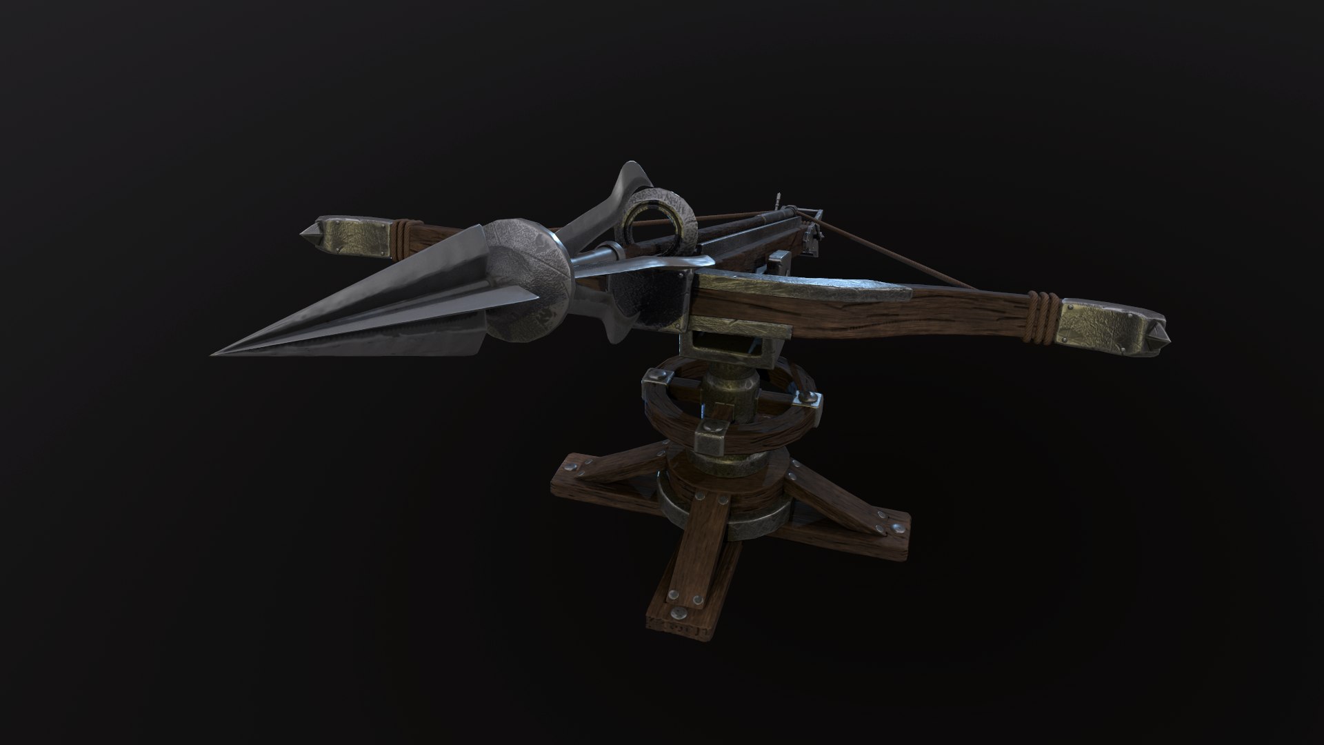 3D Ballista Model - TurboSquid 1640135
