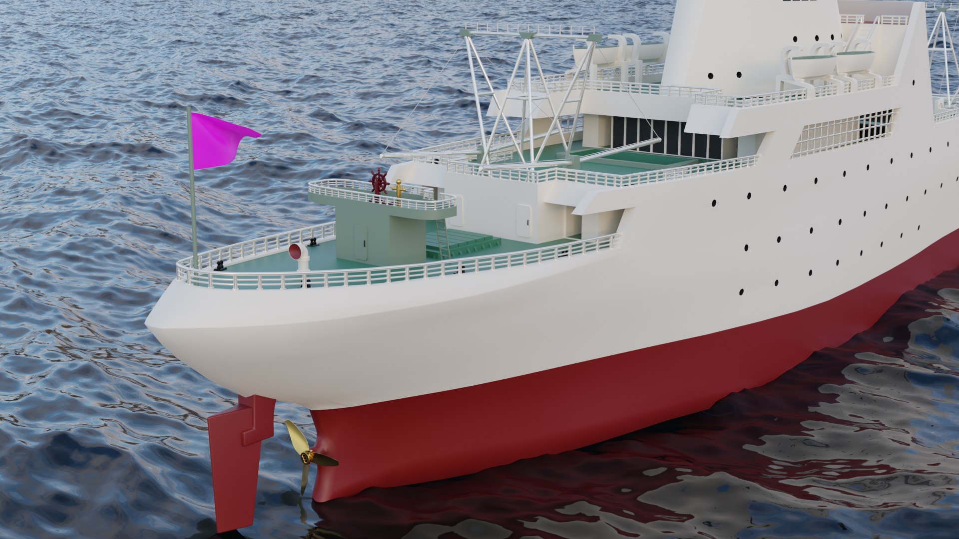 Streamer 3D - TurboSquid 2203478