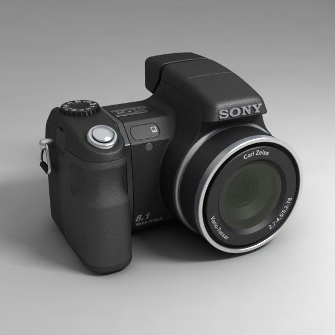 3d sony cybershot model