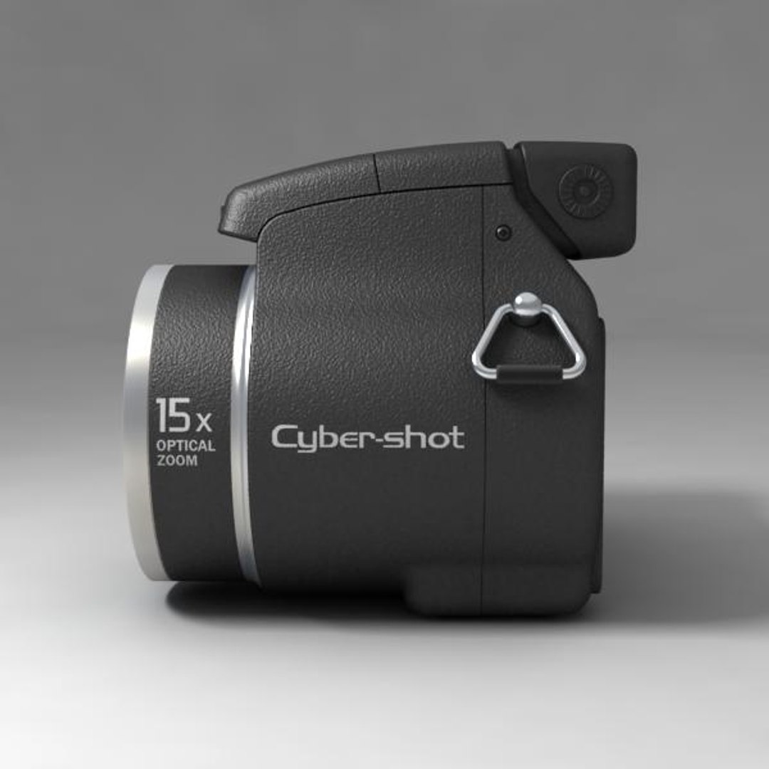 3d sony cybershot model
