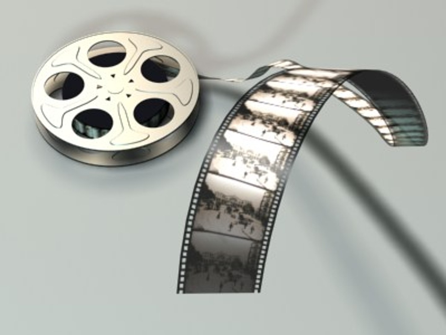 Film Reel 3d Model