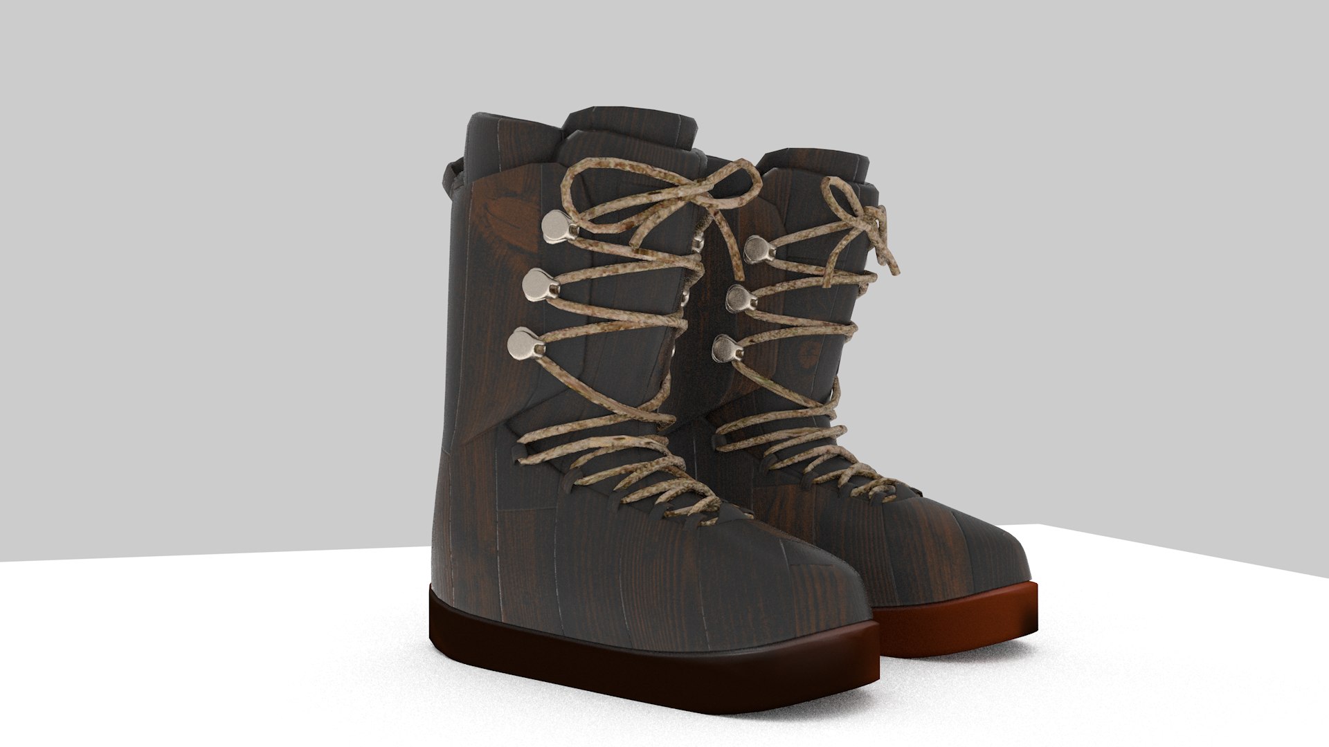 Soldier Shoes 3D Model - TurboSquid 2280375