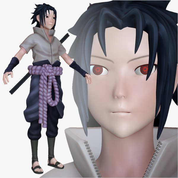 3D Sasuke Models | TurboSquid