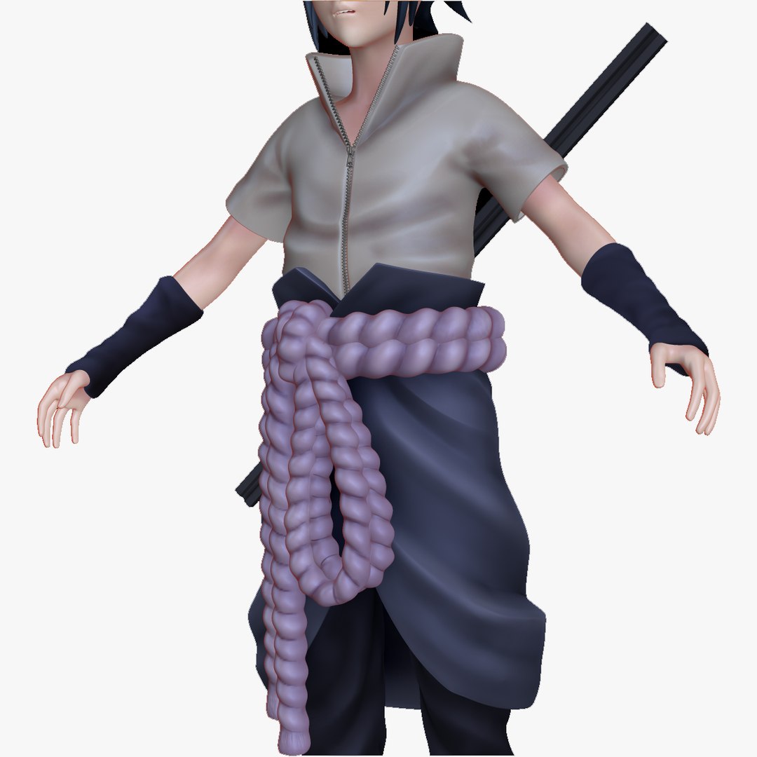 Sasuke Shippuden 3d Model