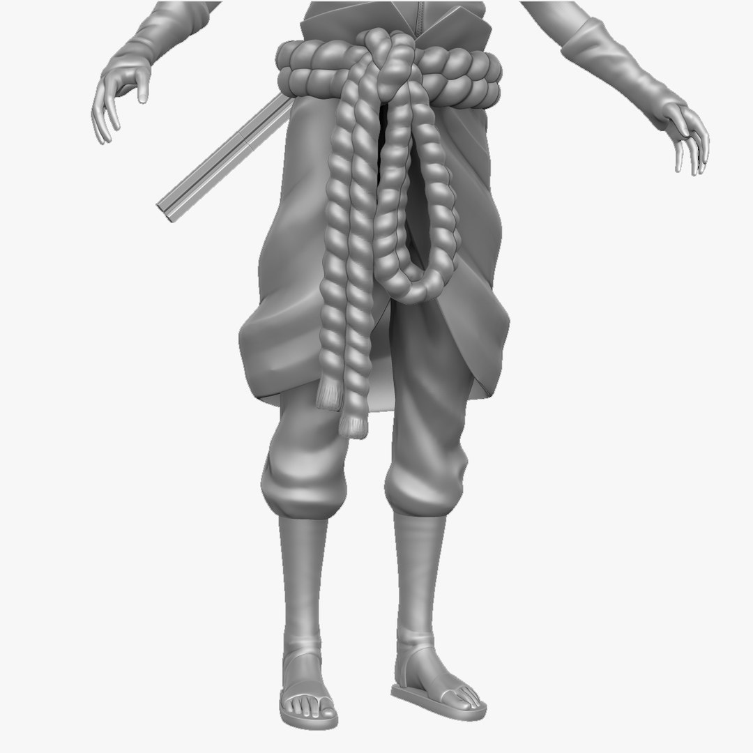 Sasuke Shippuden 3d Model