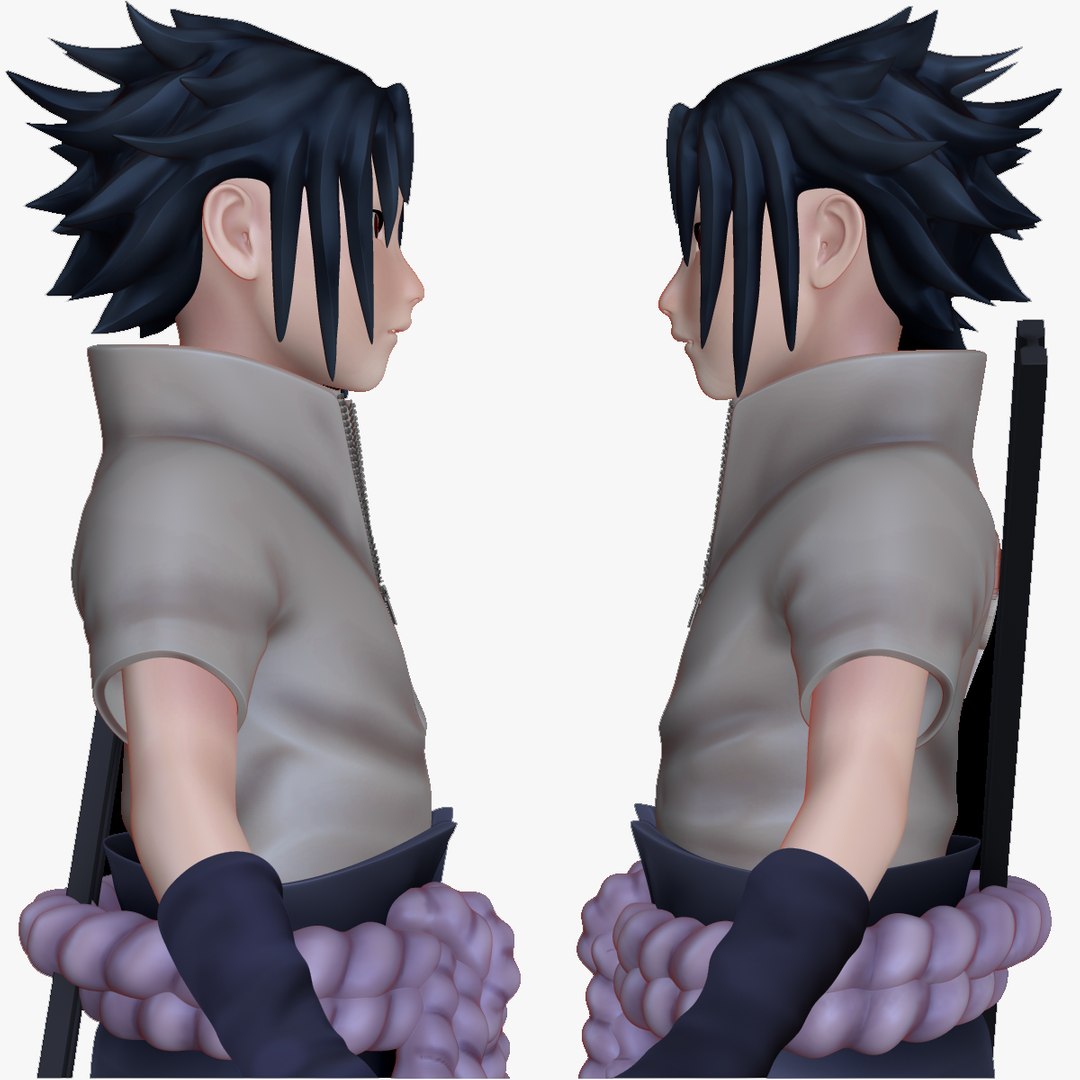Sasuke Shippuden 3d Model