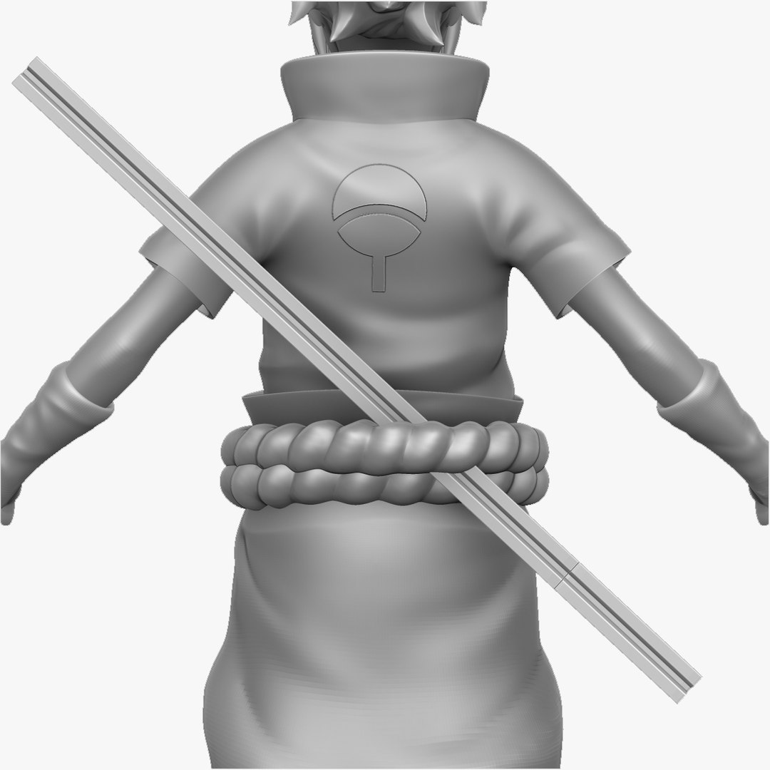 Sasuke Shippuden 3d Model