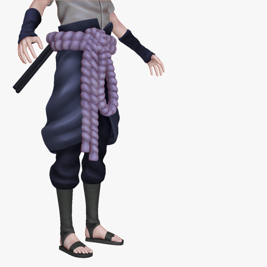 Sasuke Shippuden 3d Model