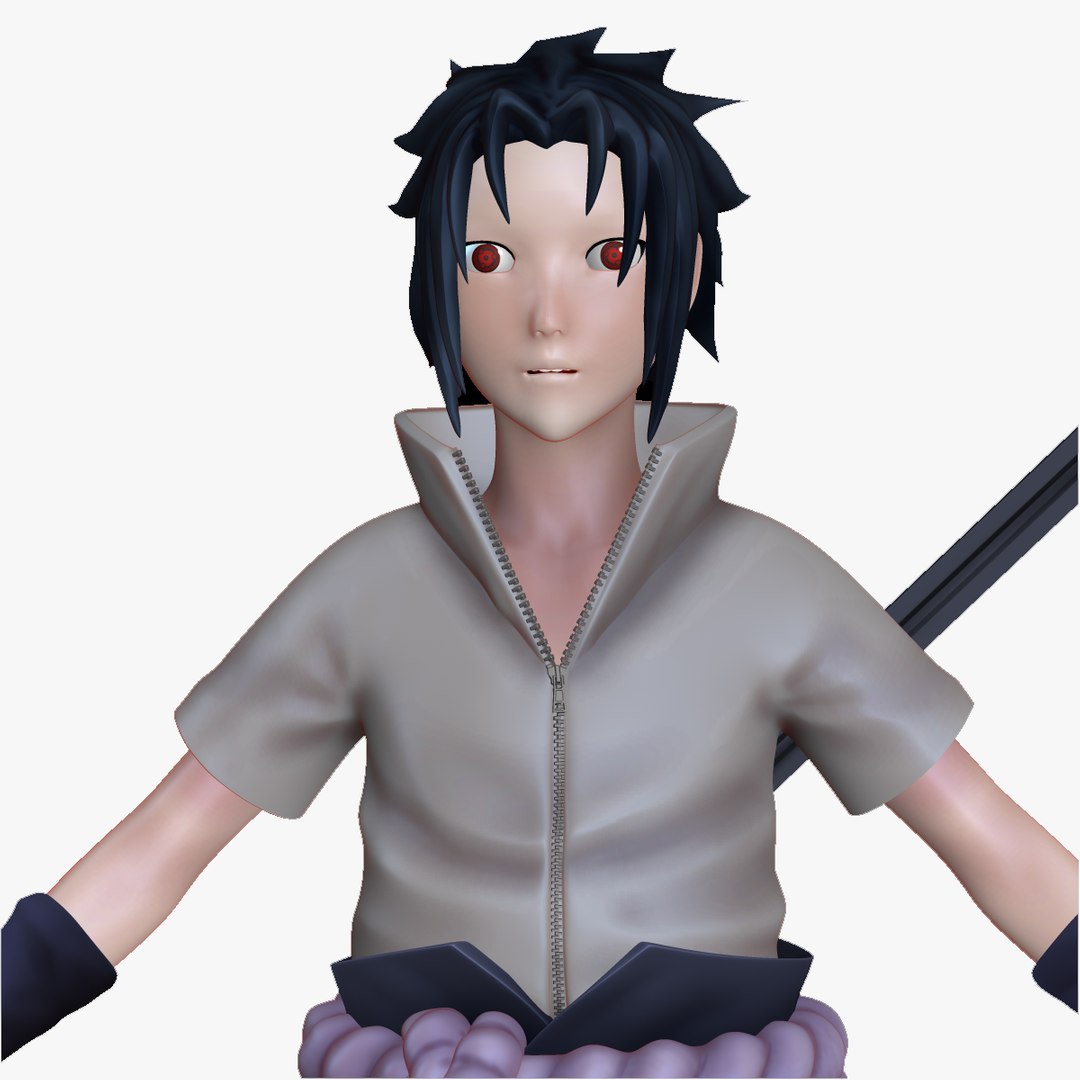 Sasuke Shippuden 3d Model