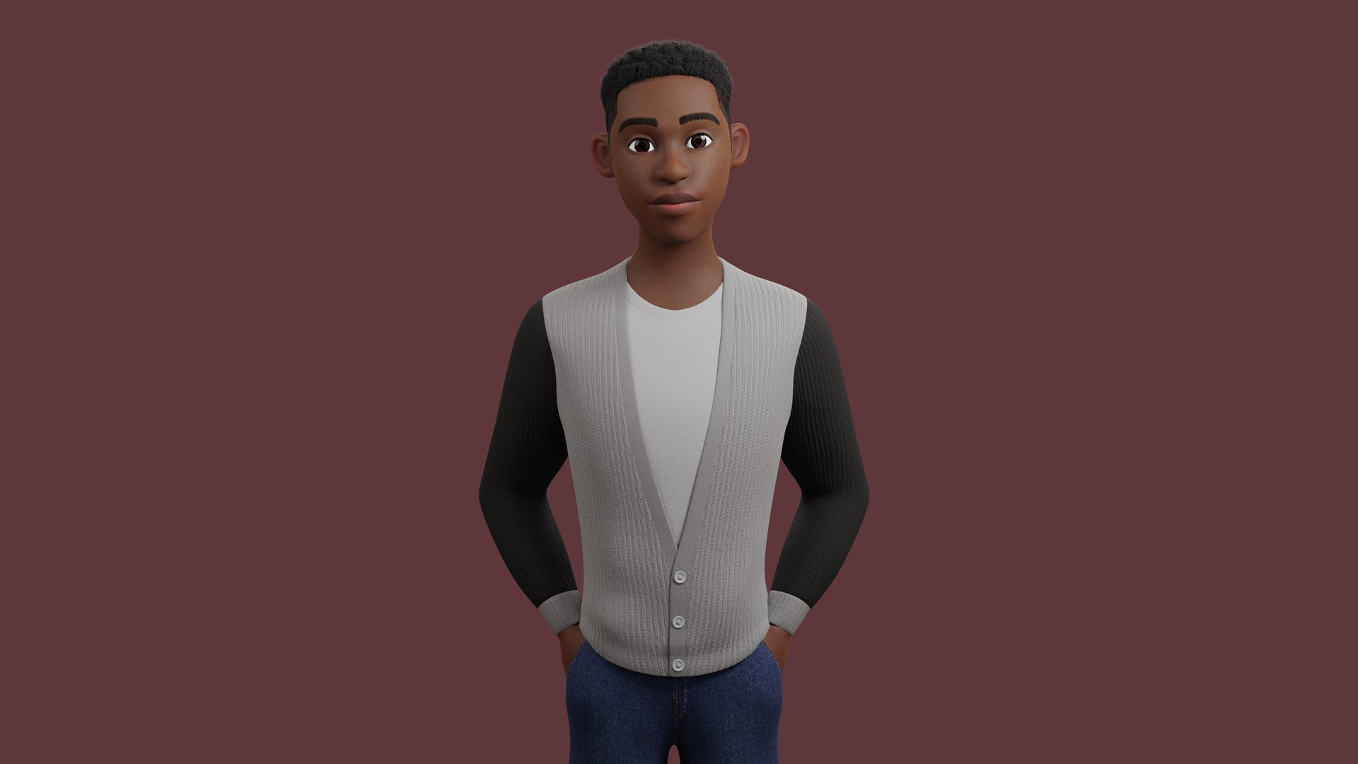 3D Boy Rig Model - TurboSquid 1810481