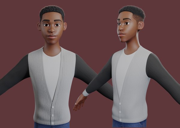 3D Boy Rig model - TurboSquid 1810481