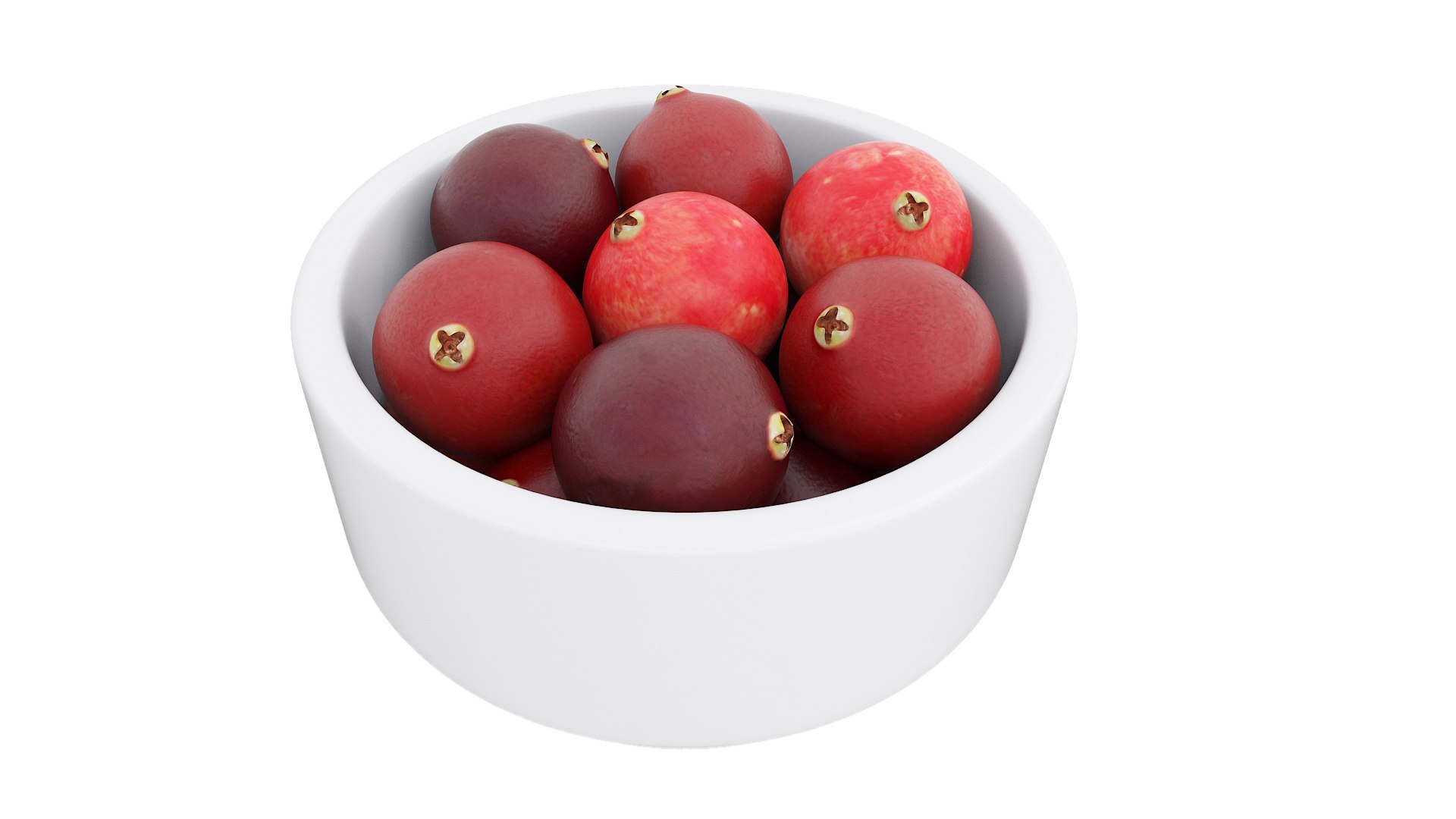 Cranberry bowl 3D model - TurboSquid 1876363