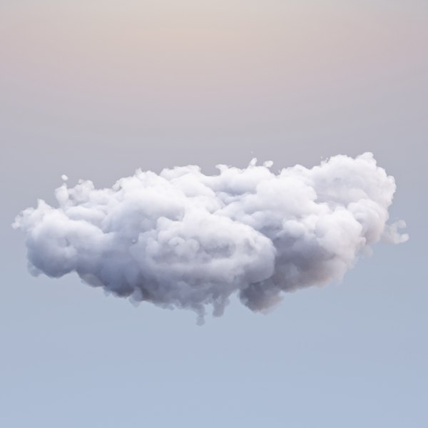 Free 3D Cloud Polygon Blender 1 model - TurboSquid 1895708