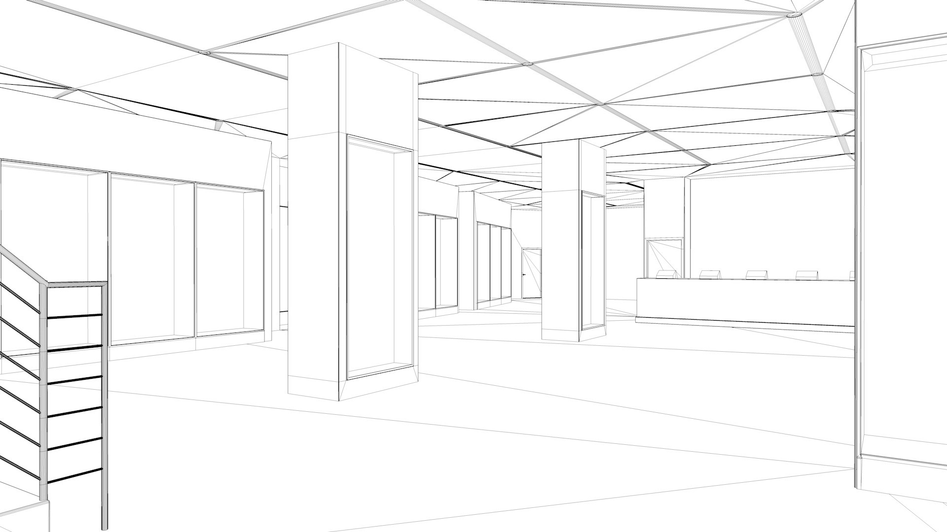 3D Model Retail Event Space 2 - TurboSquid 1894521