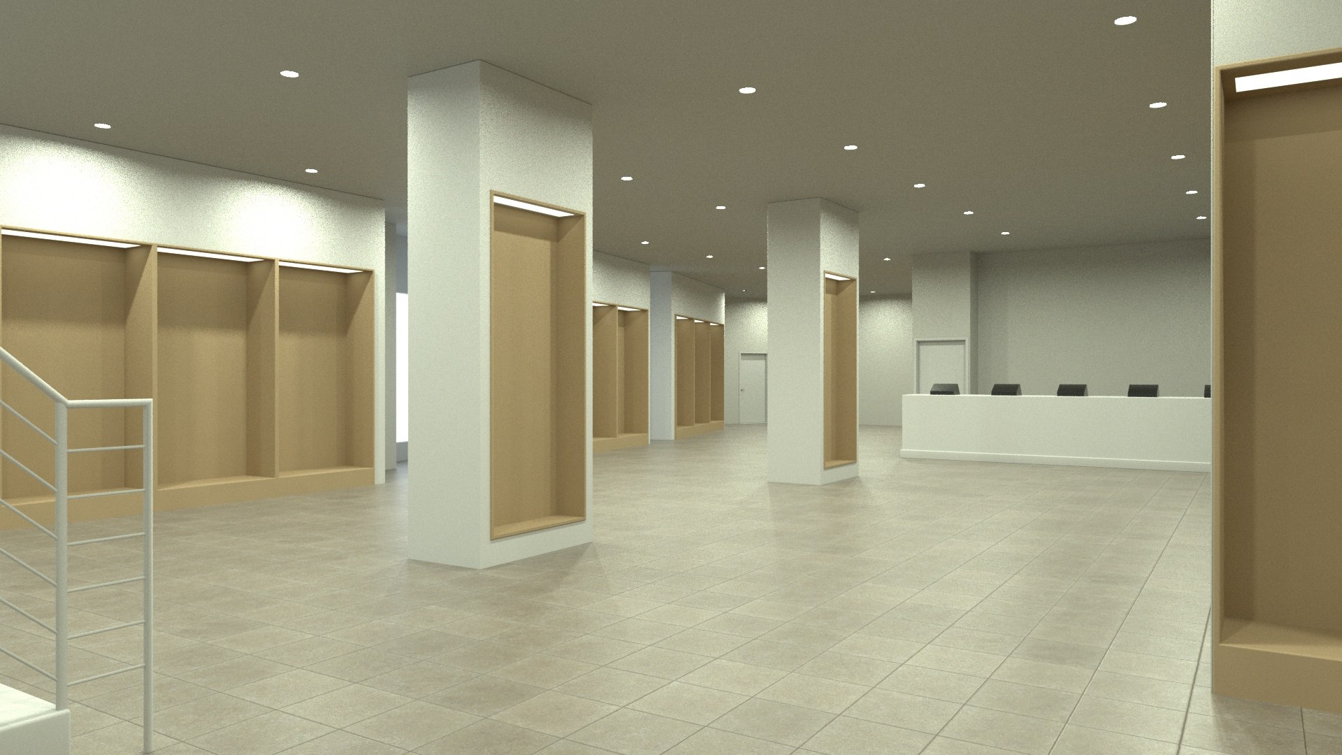 3D Model Retail Event Space 2 - TurboSquid 1894521