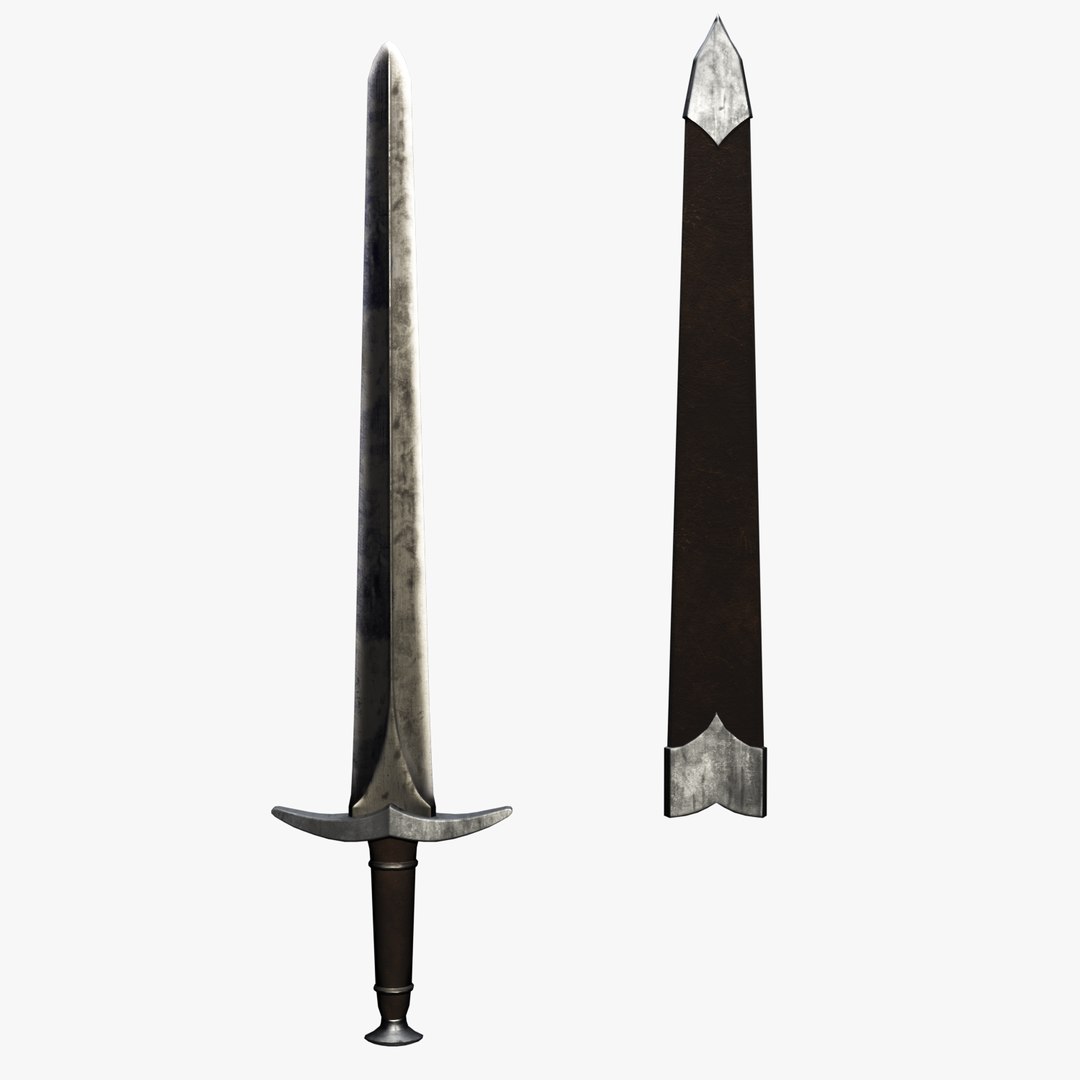 Free 3D sword longsword single-handed - TurboSquid 1680358