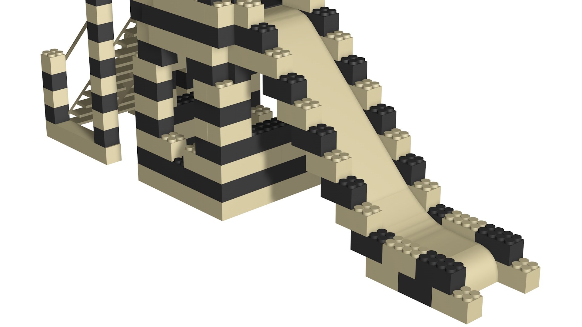 3D Playground Slide Lego Theme Model - TurboSquid 1729354