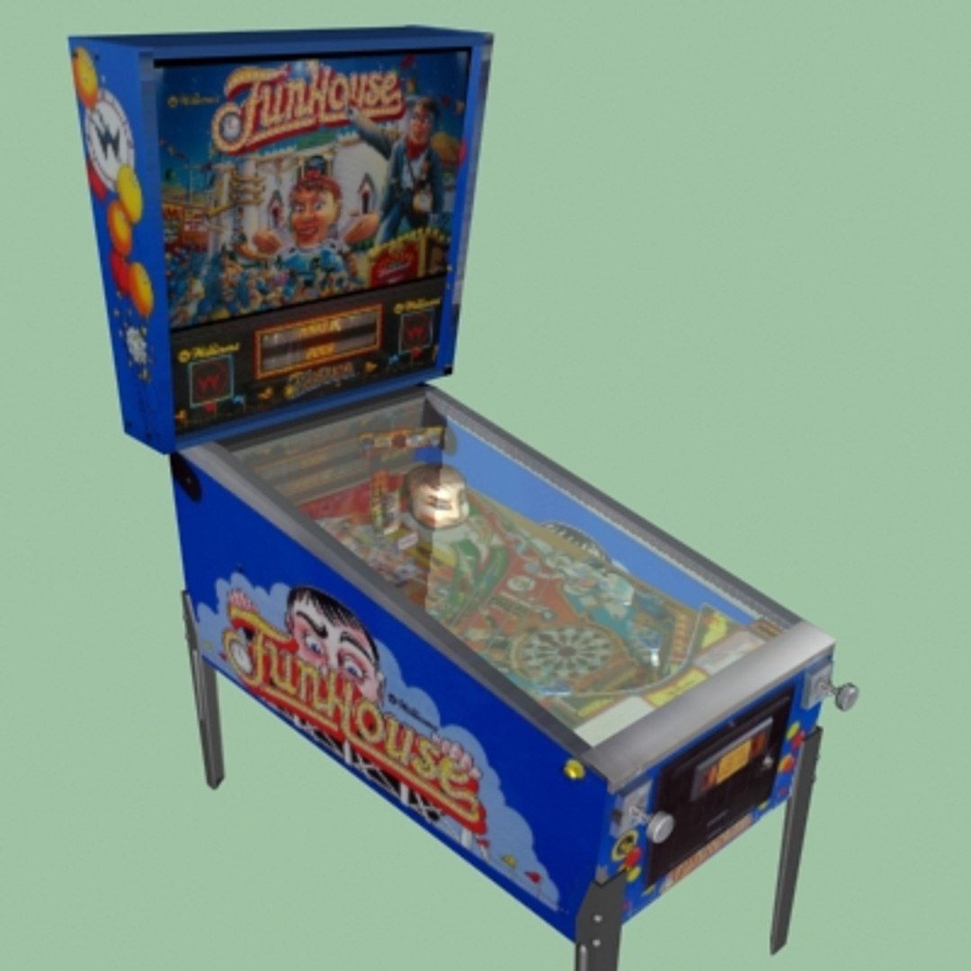 3d Pinball Machines Model