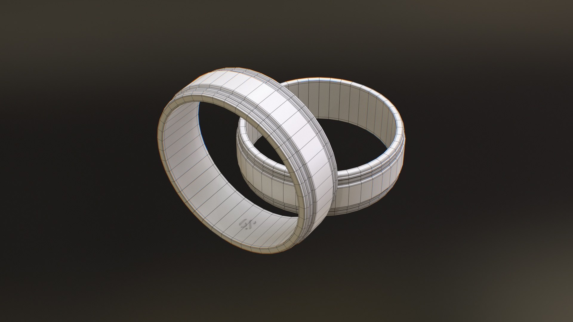 3D Silver Ring Model - TurboSquid 2111523
