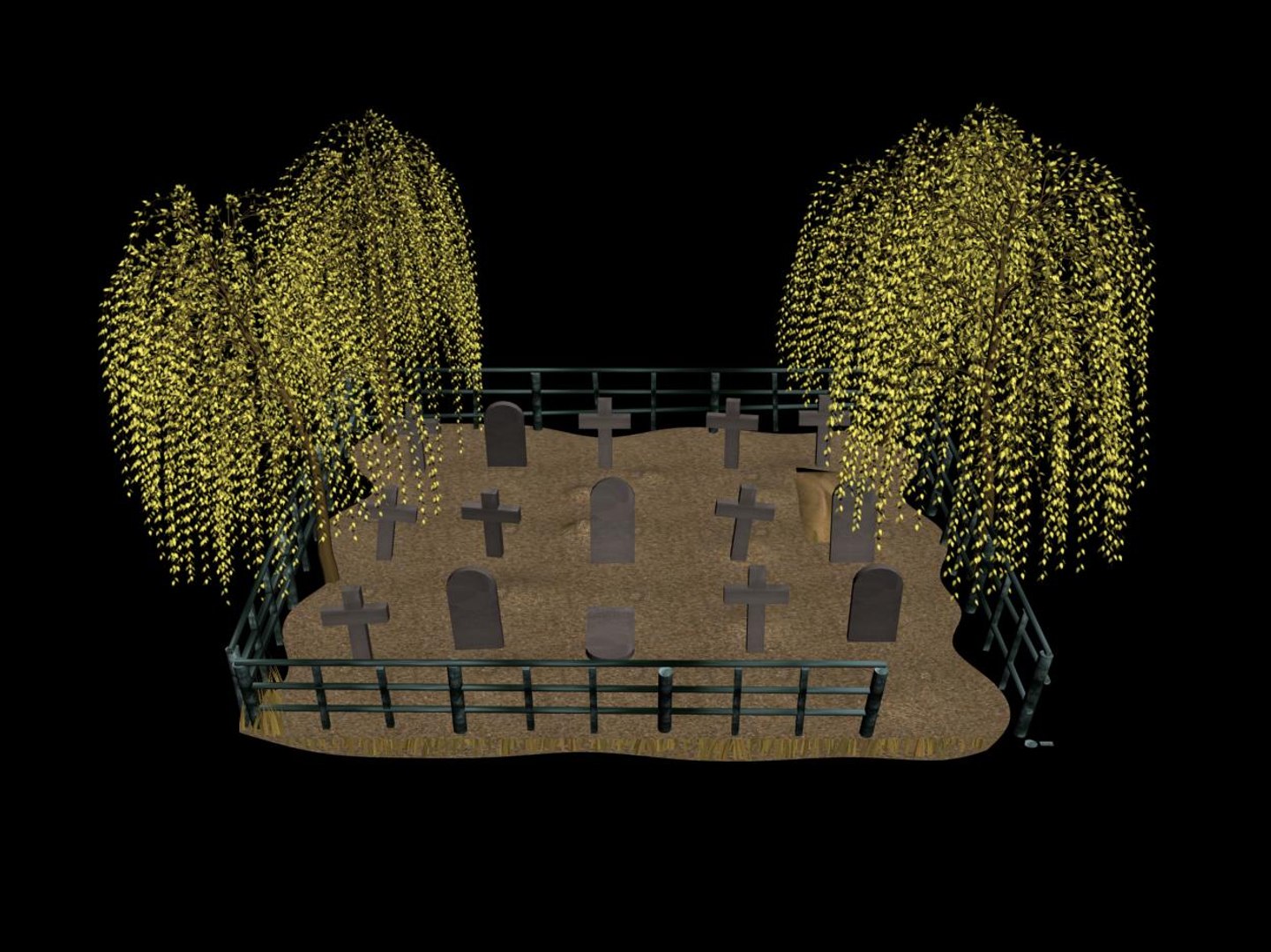 3d Model Graveyard