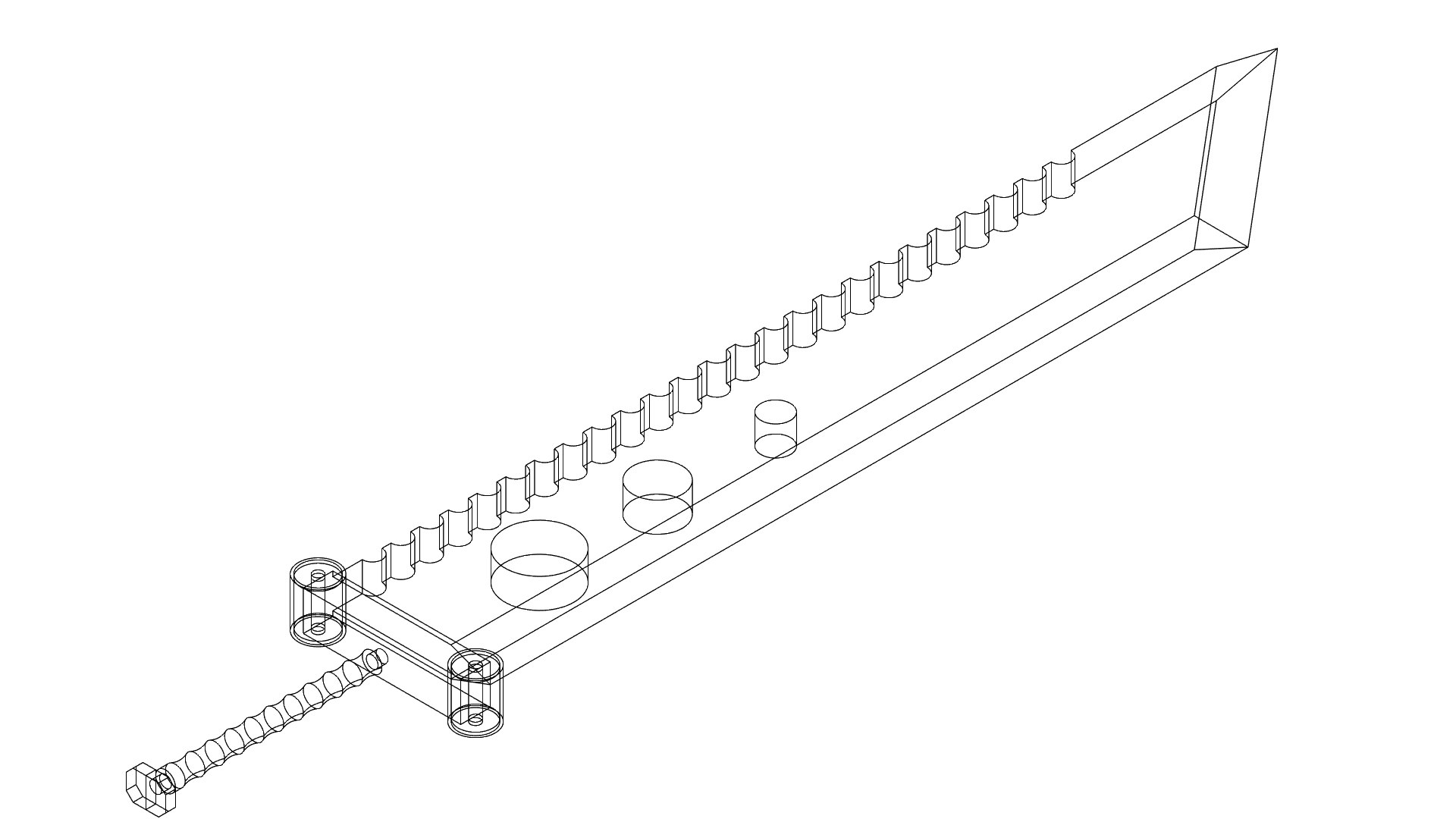 Cosplay Heavy Sword 3D Model - TurboSquid 1788266