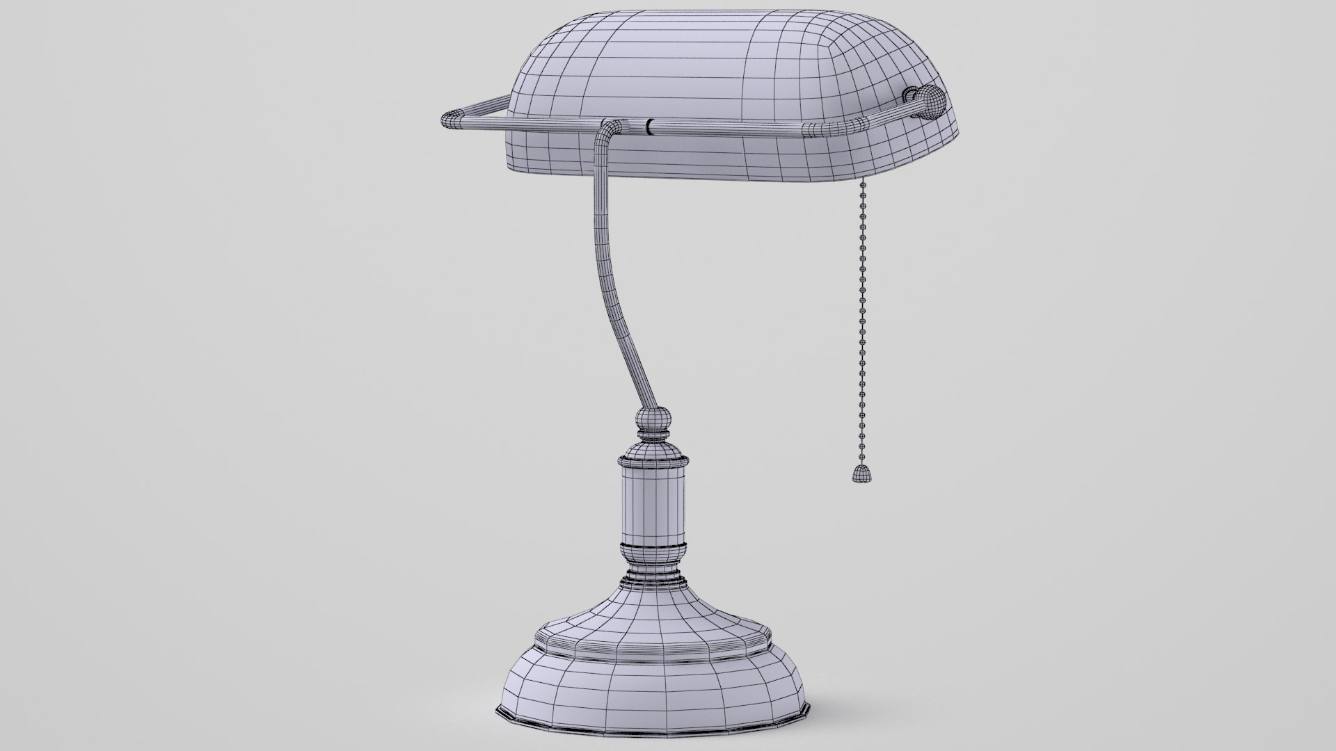 3D Retro Desk Lamp 01 Model - TurboSquid 2006006