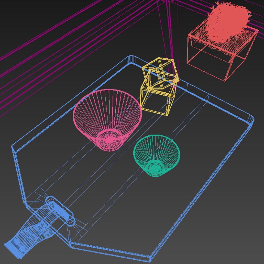 3D Kure Erik Dining Table - TurboSquid 1188346