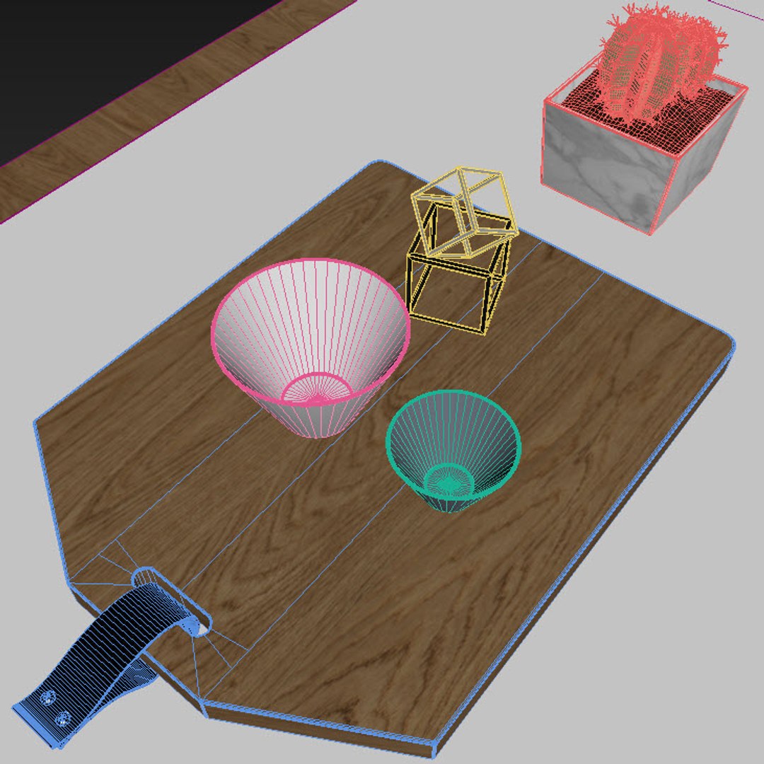 3D Kure Erik Dining Table - TurboSquid 1188346