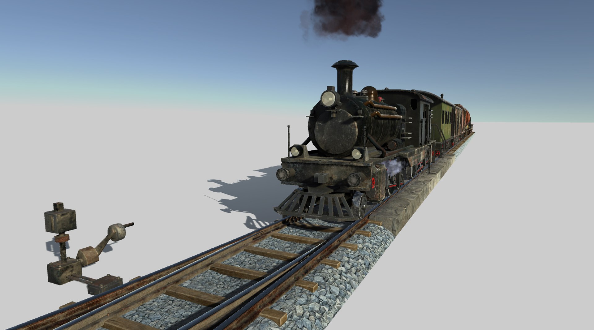 3D Train Engine Model - TurboSquid 1313749