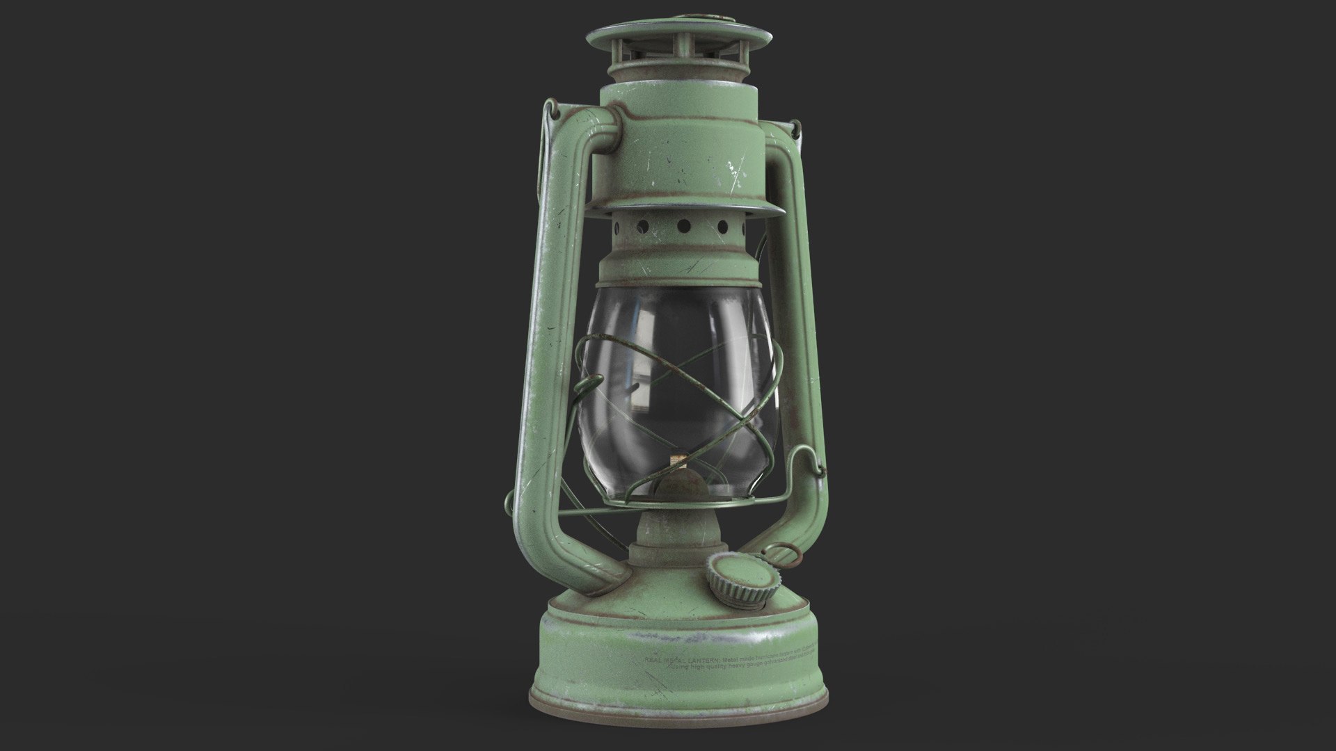 Green Storm Lantern 8K PBR Textures 3D - TurboSquid 1819449
