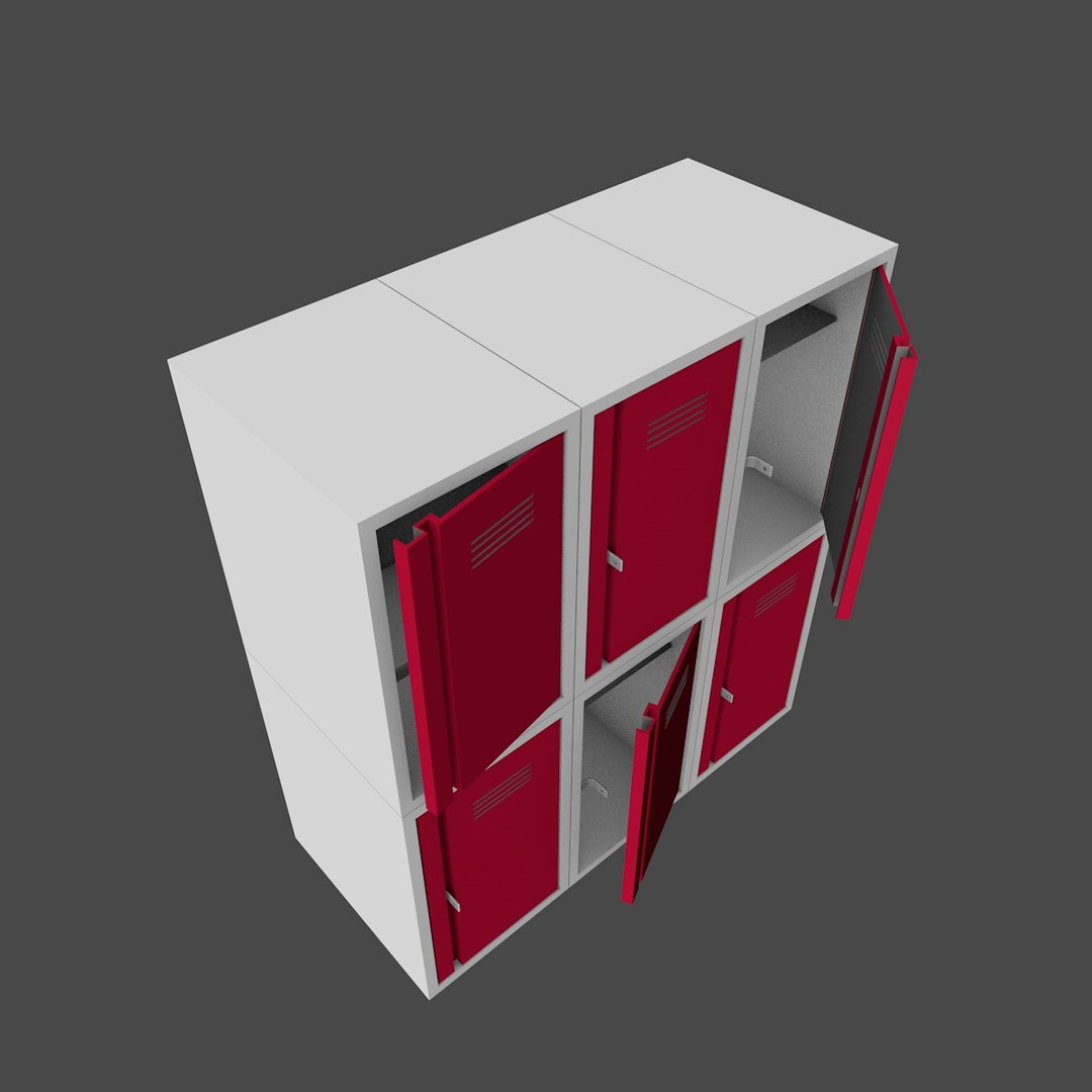 3D locker school - TurboSquid 1658398