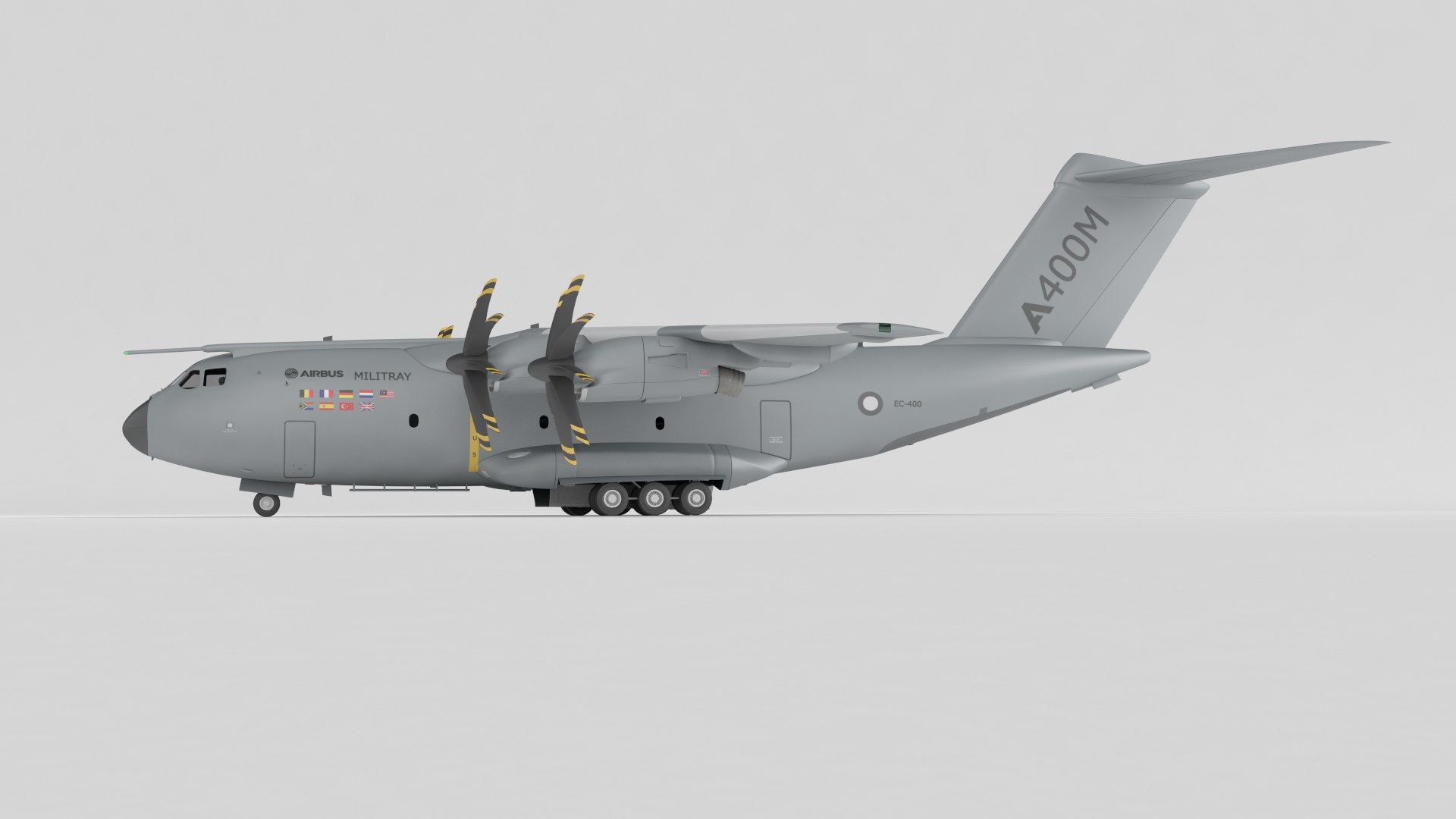3d Airbus A-400m