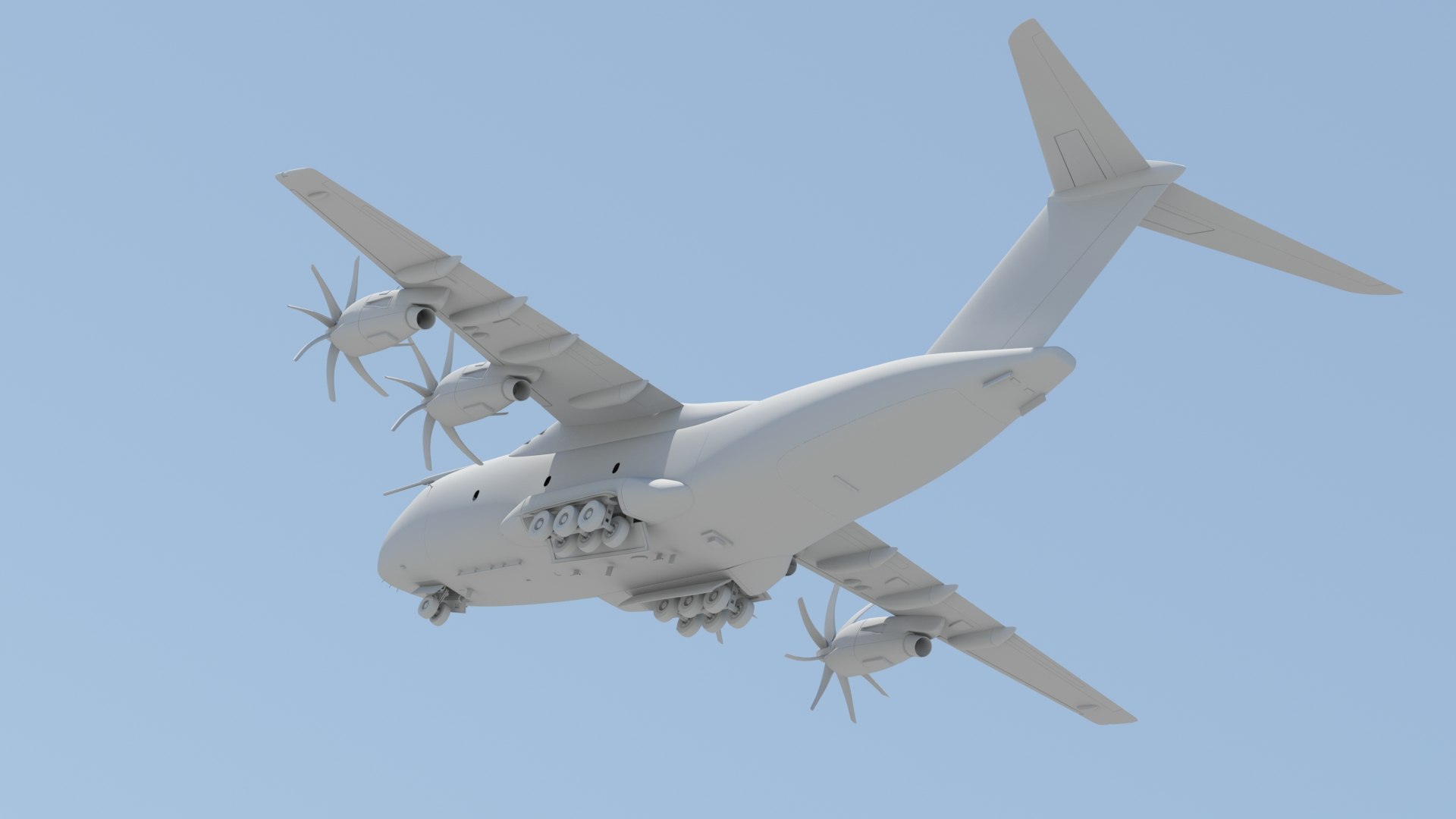3d Airbus A-400m