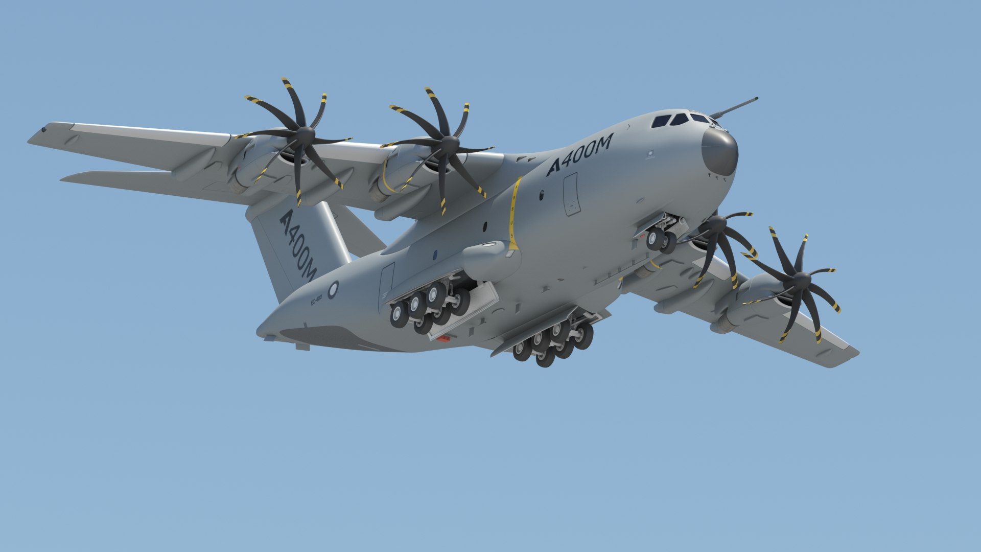 3d Airbus A-400m