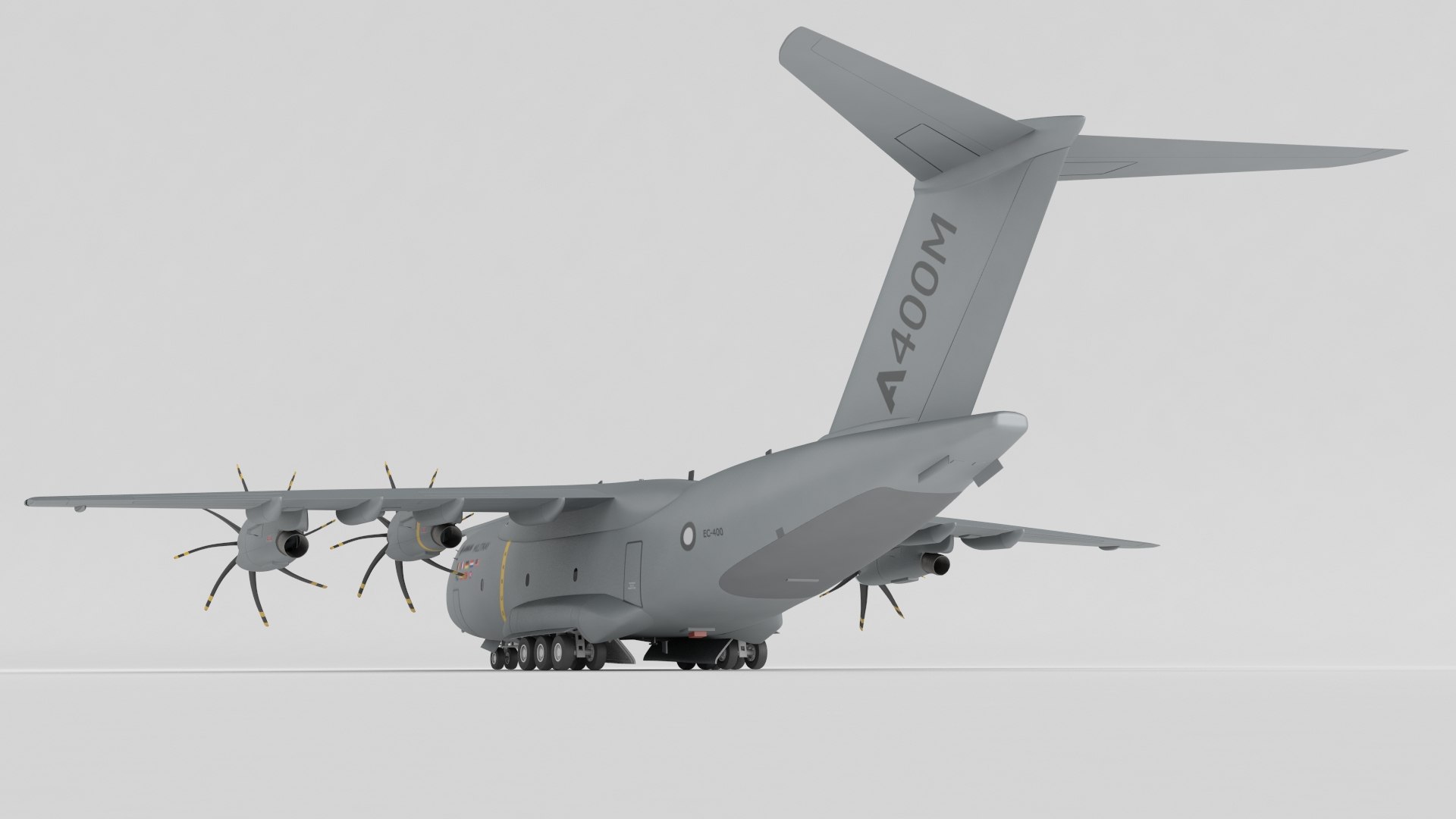 3d Airbus A-400m