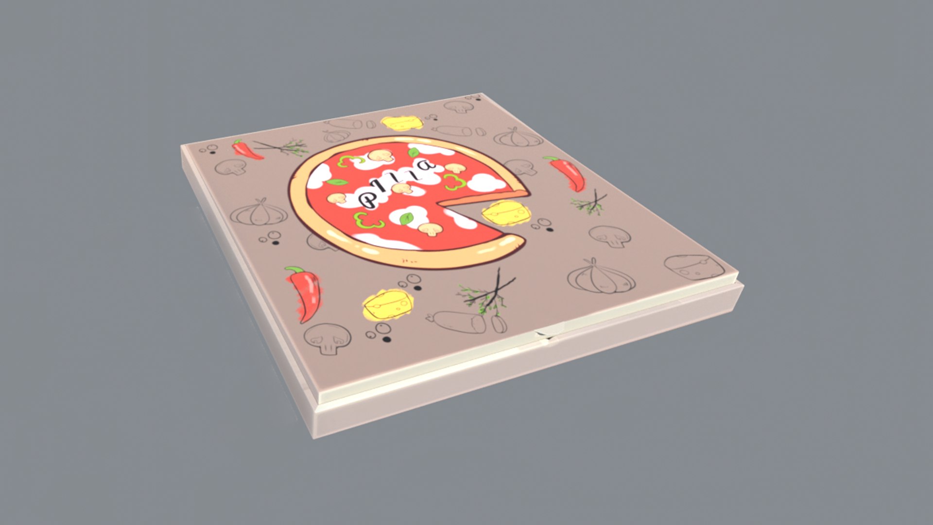 Stylized Pepperoni Pizza 3D Model - TurboSquid 2029303