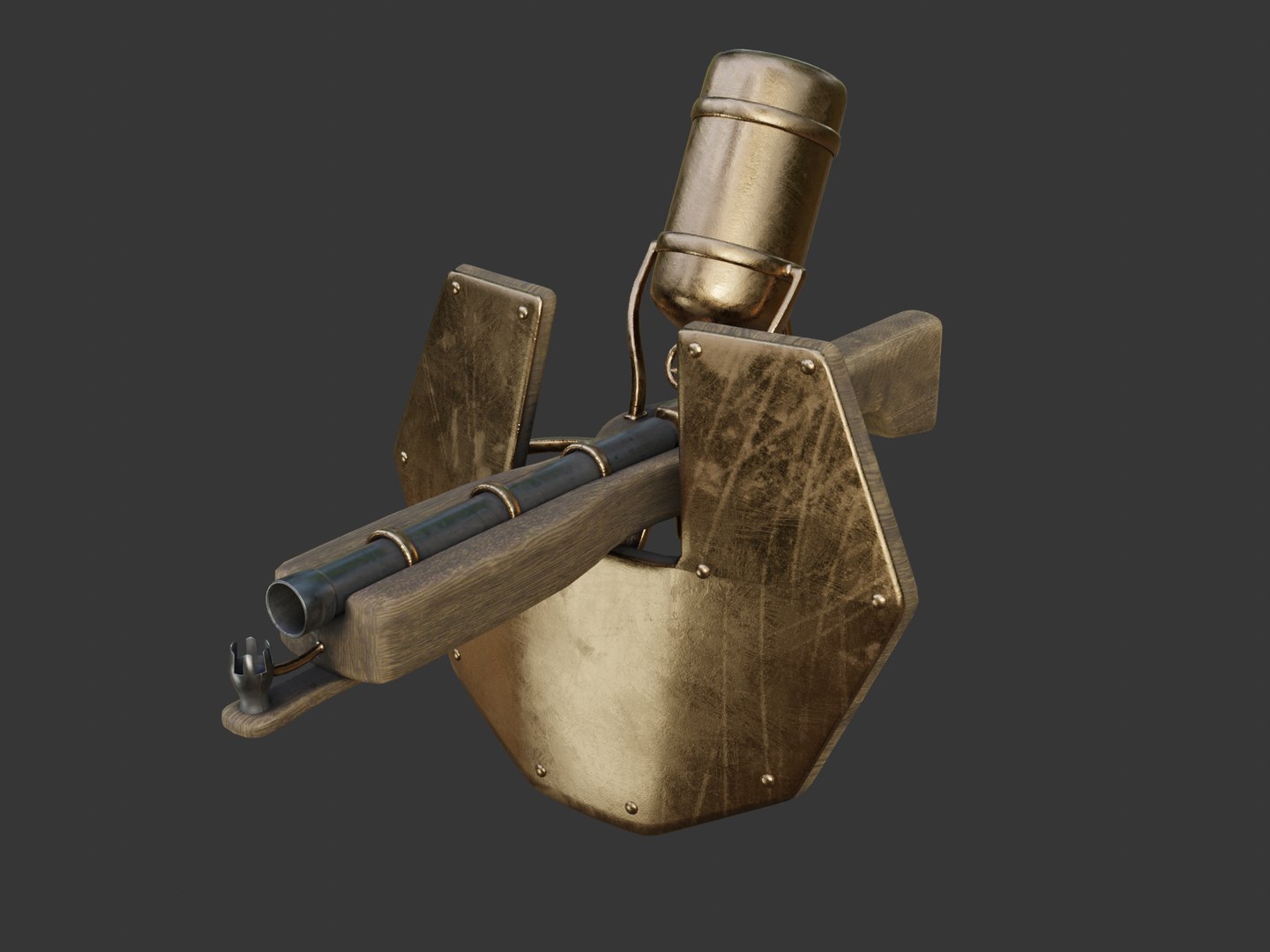 3D Flamethrower In Medieval Style - TurboSquid 2033745