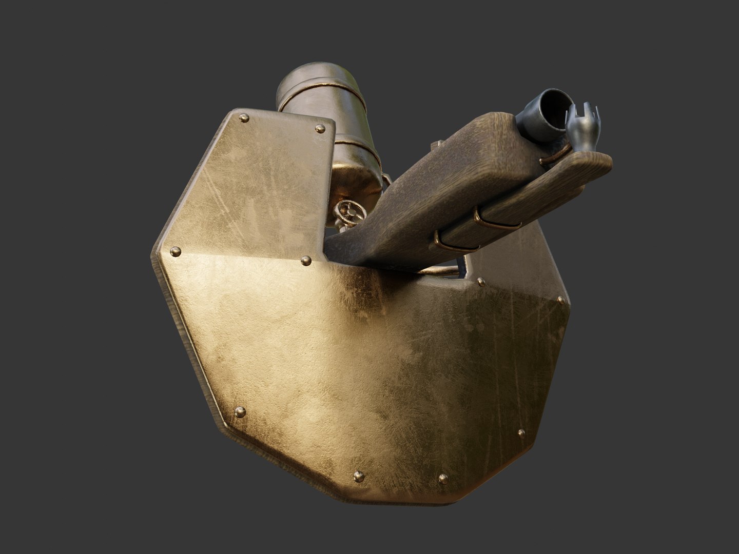 3D Flamethrower In Medieval Style - TurboSquid 2033745