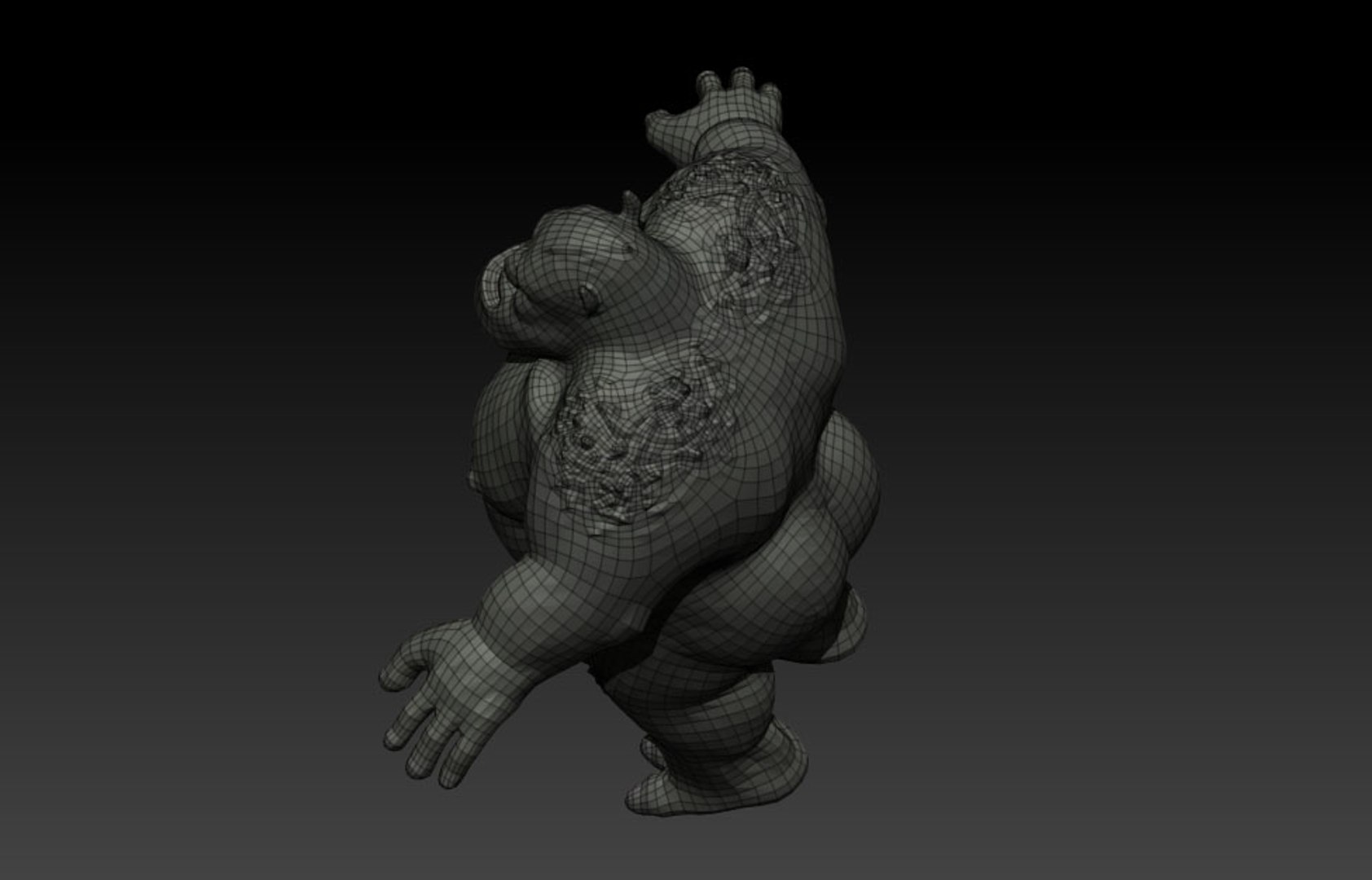 3d Model Troll