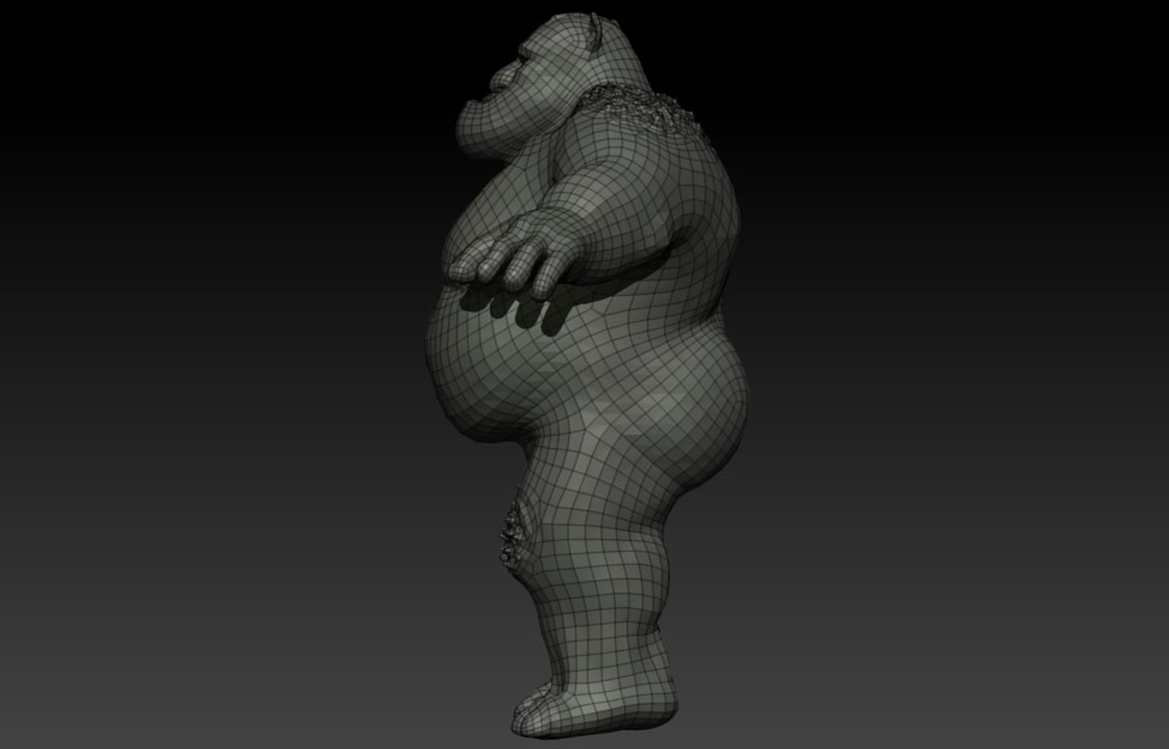 3d Model Troll