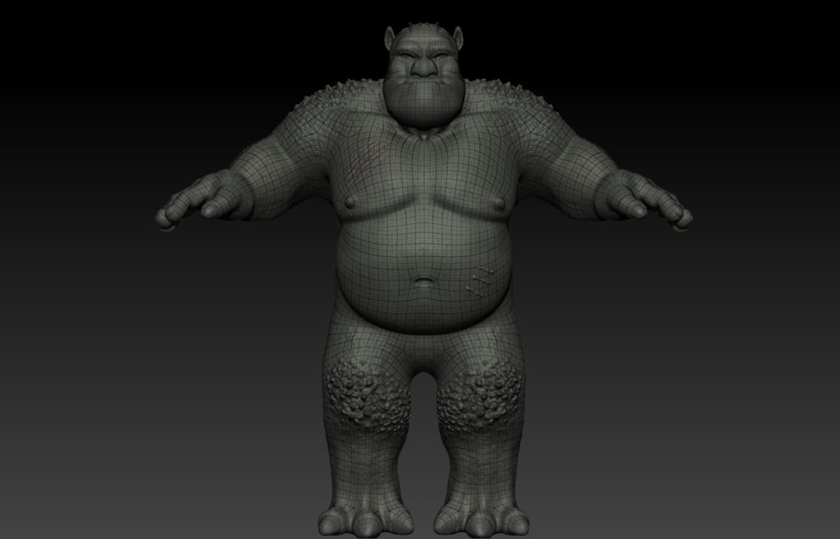 3d Model Troll