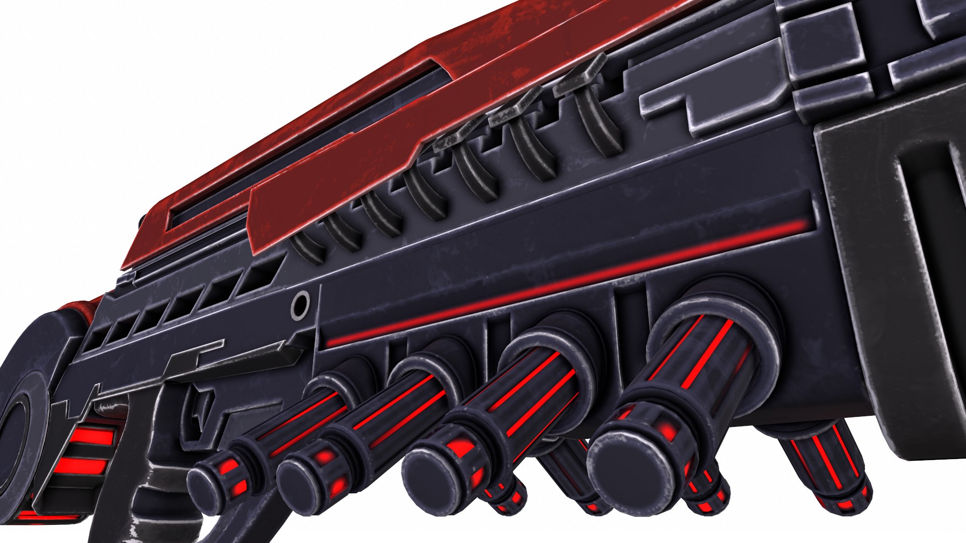 3D Model Stylized Rifle - TurboSquid 2071190