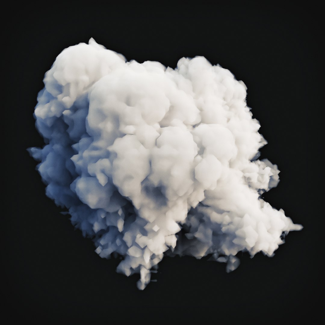 Smoke explosion 4 3D model - TurboSquid 1443571
