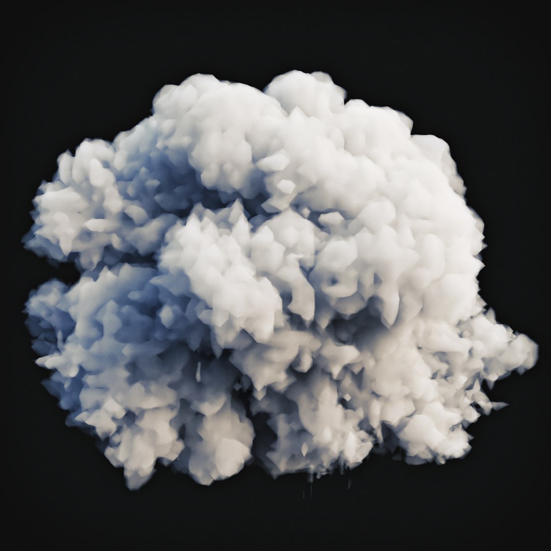 Smoke explosion 4 3D model - TurboSquid 1443571