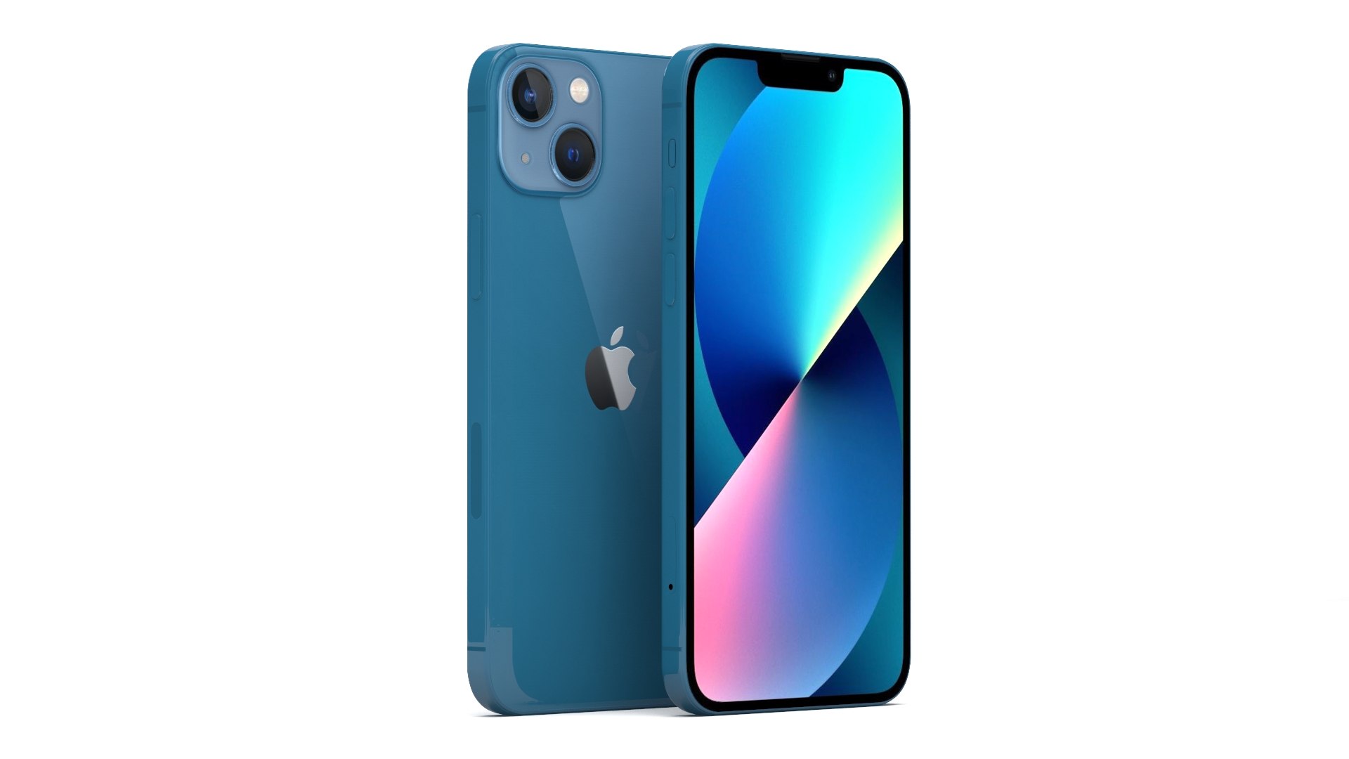 3D Apple IPhone 13 Blue - TurboSquid 2046252